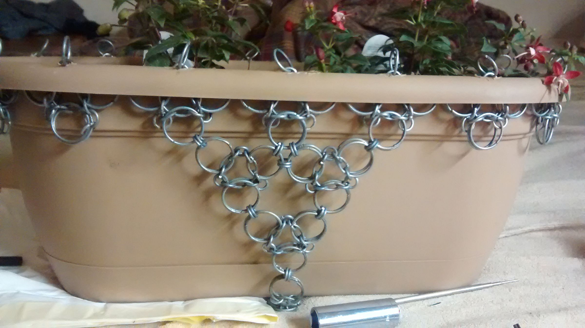 Chainmail Hanging Basket : 8 Steps (with Pictures) - Instructables