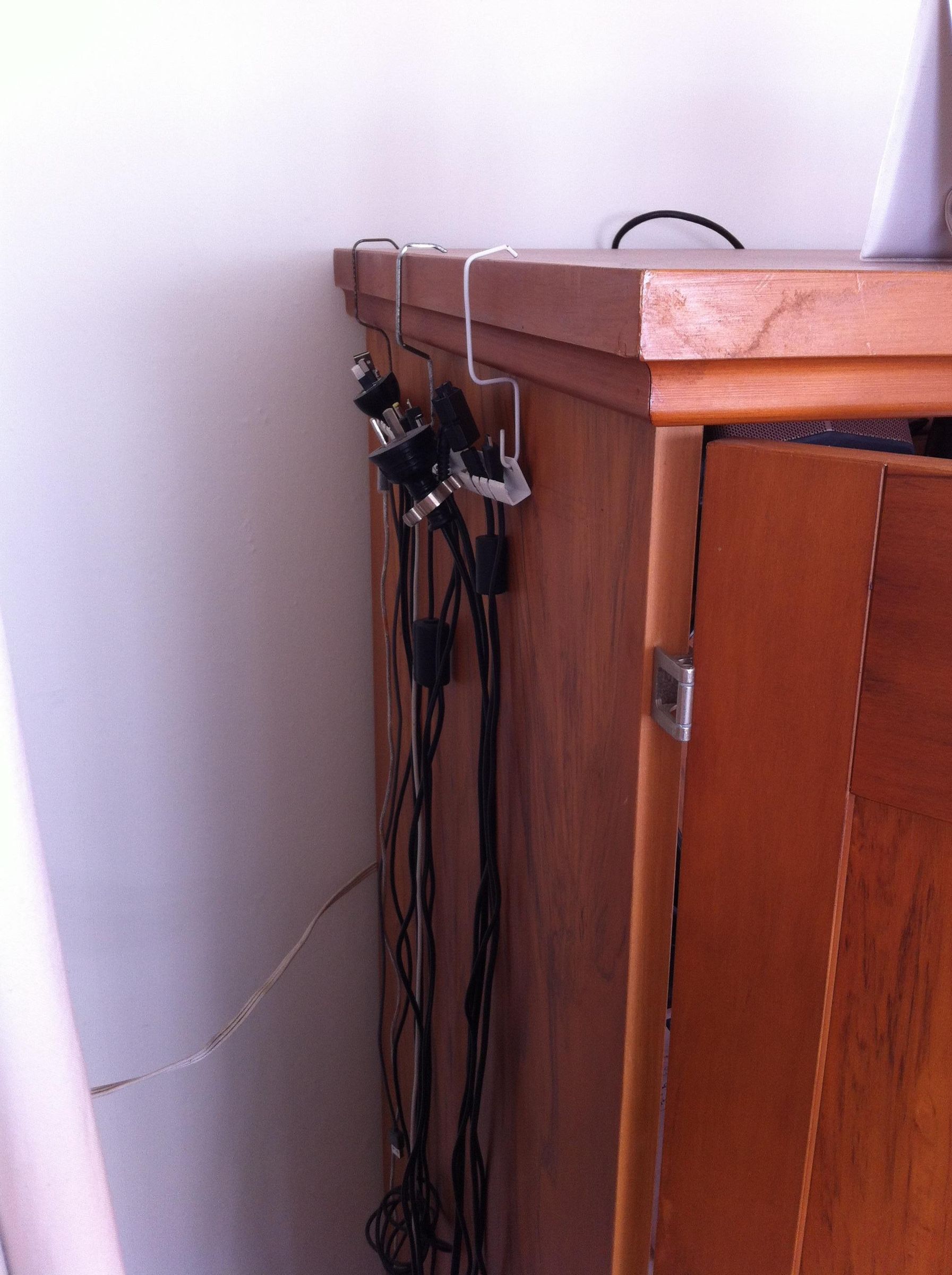 Cable Hanger for Phone/camera/charger Cables - Instructables