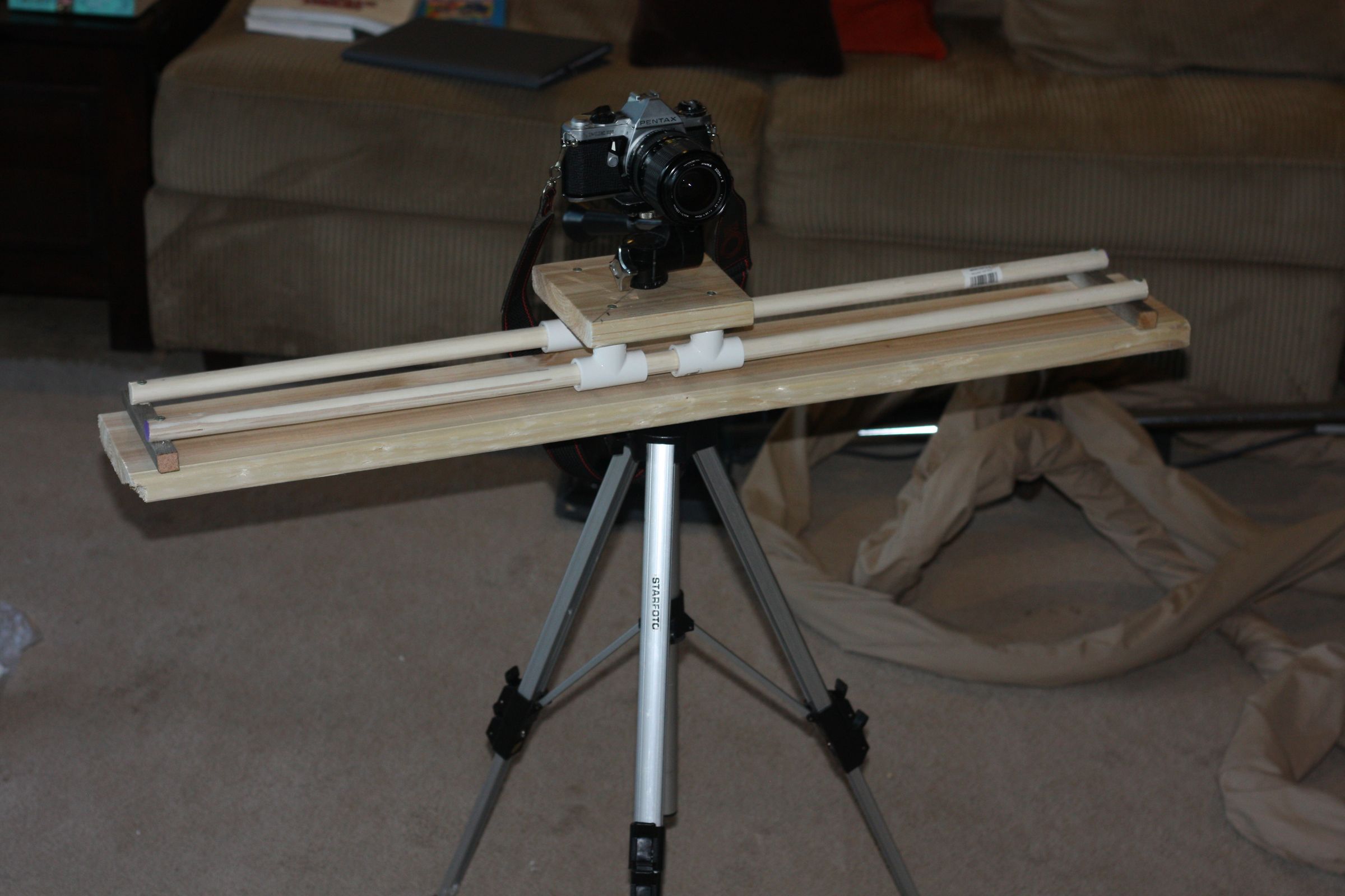 Build a Horizontal Sliding Camera Rig (Analog/Digital) : 7 Steps ...