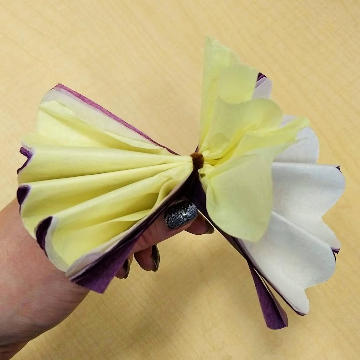 Tissue Paper Fantasy Flowers : 4 Steps (with Pictures) - Instructables
