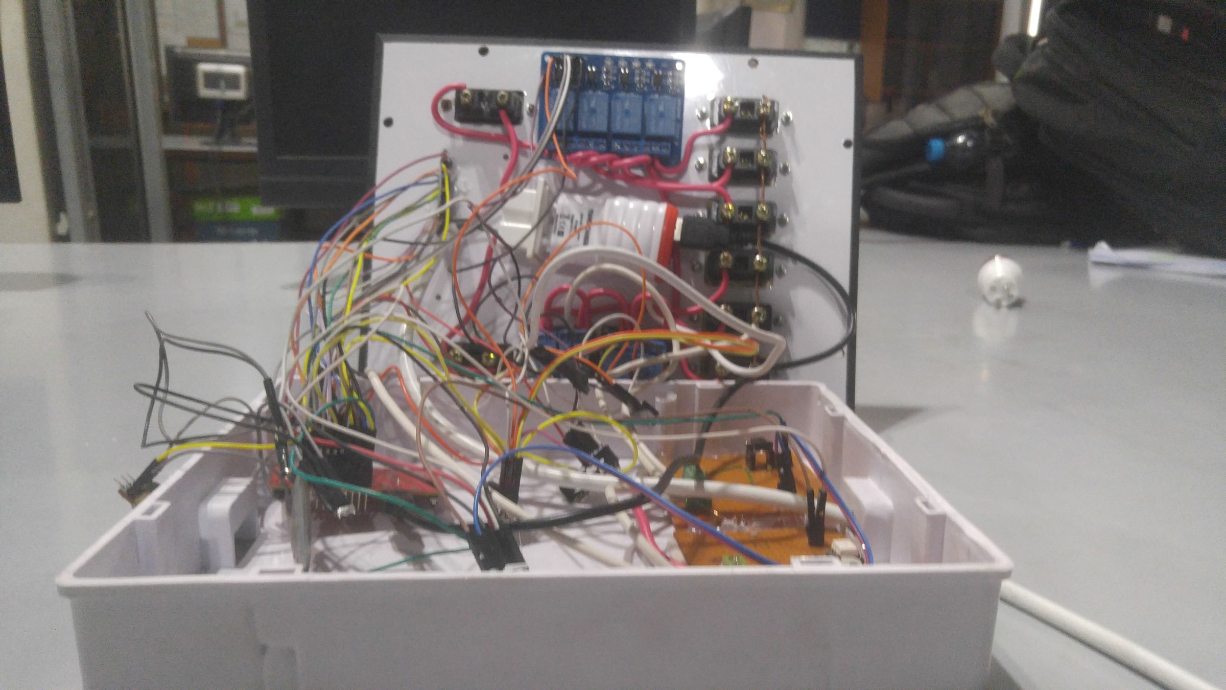 Home Automation: Automatic Switch Board With Dimmer Control Via ...