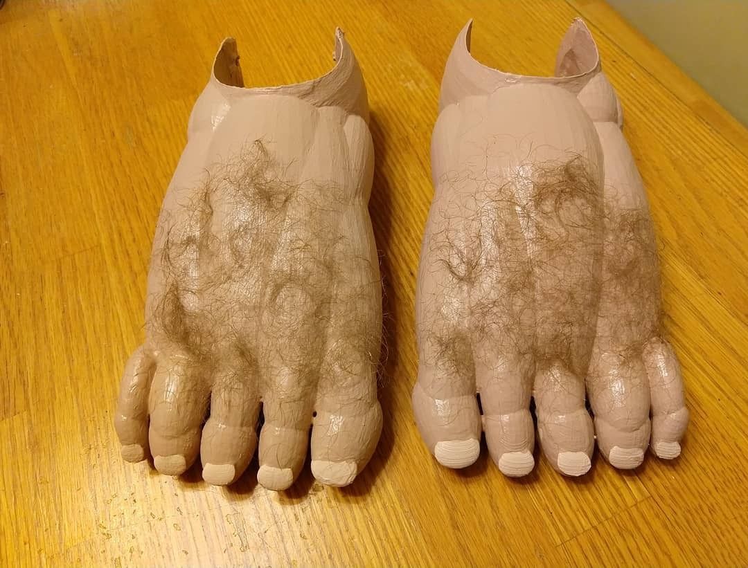 The Hobbit "Feet" Costume : 6 Steps (with Pictures) - Instructables