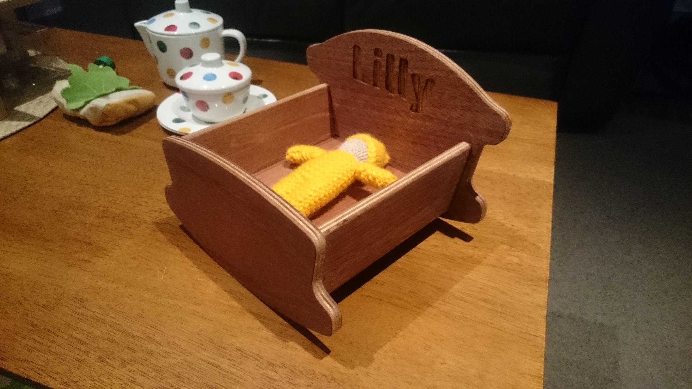 Small Doll Rocking Cot : 6 Steps (with Pictures) - Instructables