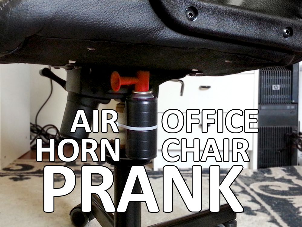 Air Horn Office Chair Prank (with Pictures) - Instructables