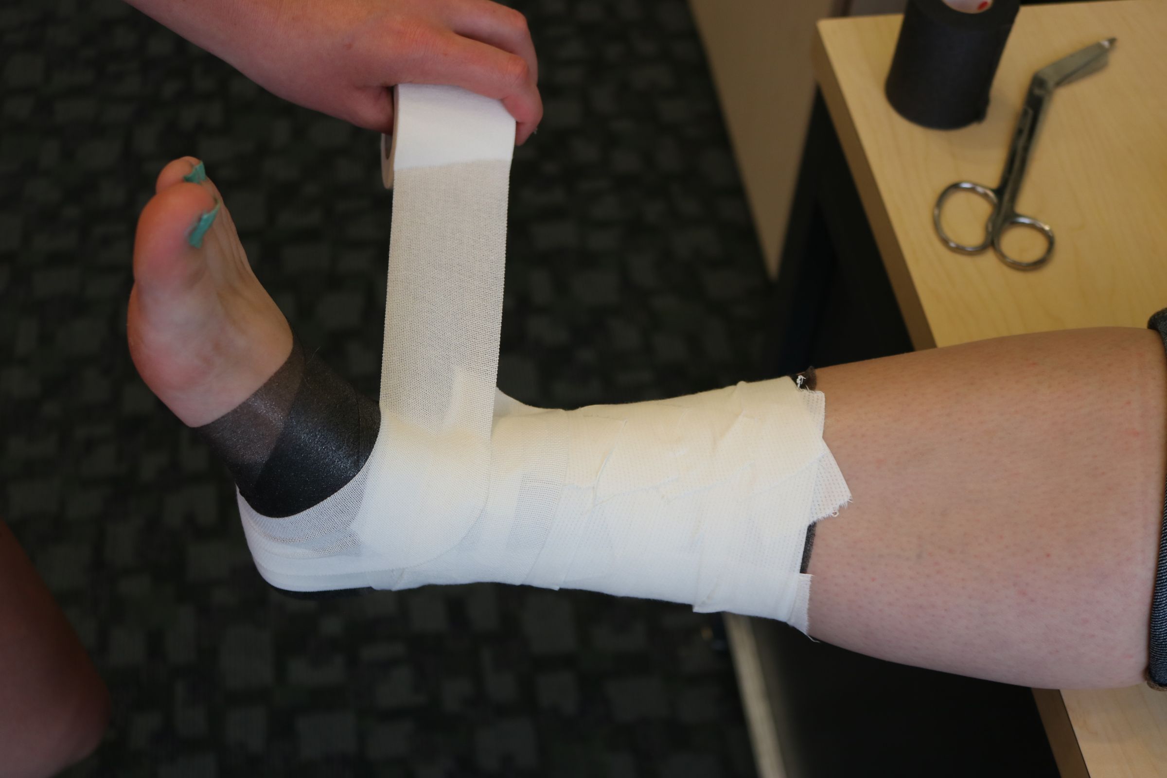 Ankle Taping Made Easy : 17 Steps (with Pictures) - Instructables