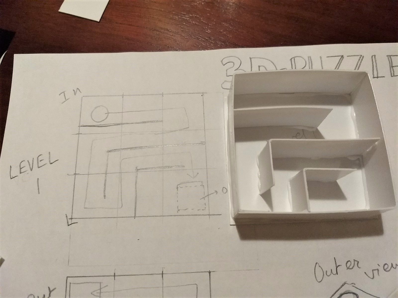 Paper 3d Labyrinth Puzzle : 5 Steps (with Pictures) - Instructables
