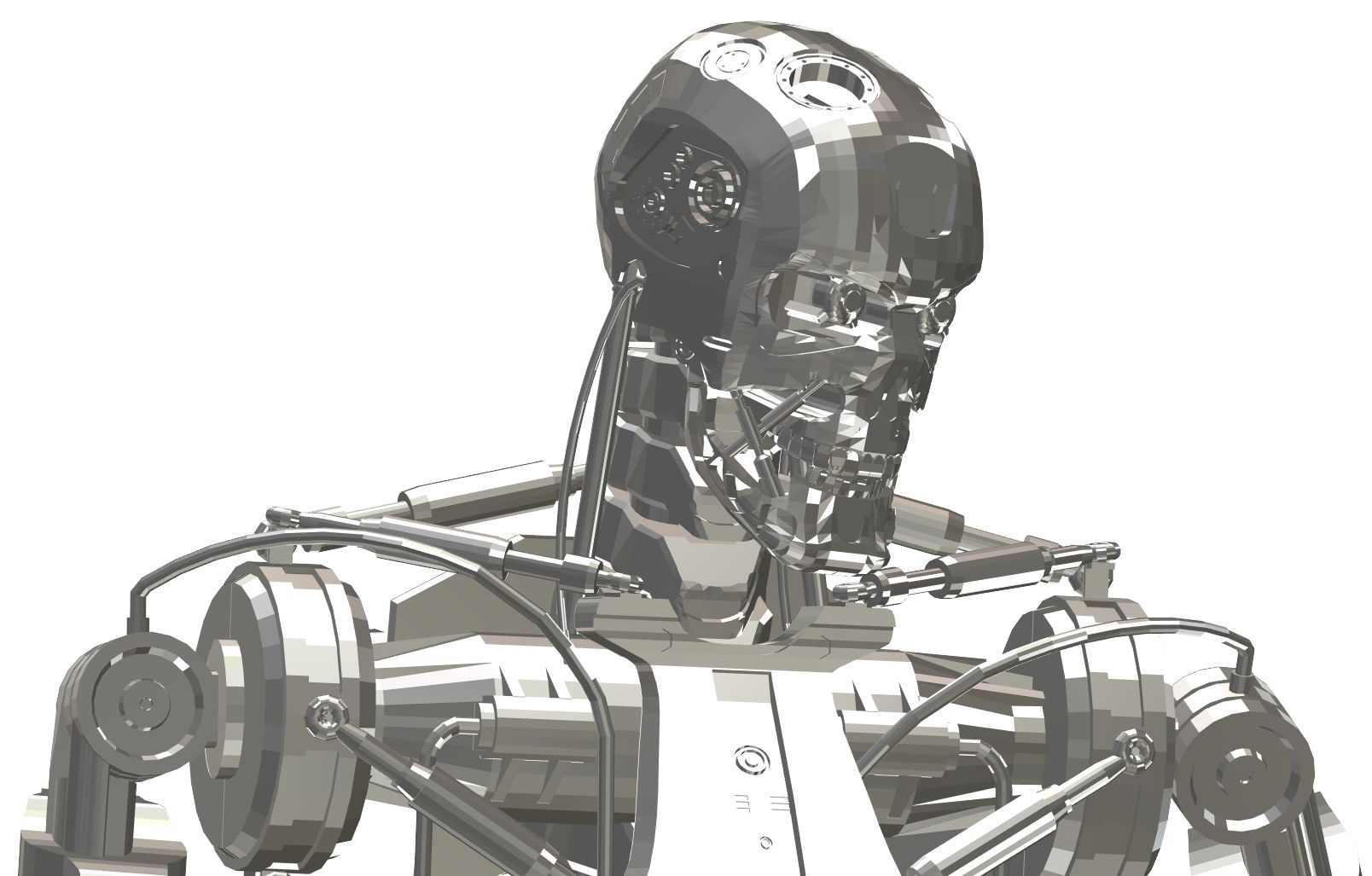 Terminator T800 Model 101 Endoskeleton - Freedownload :) - Instructables