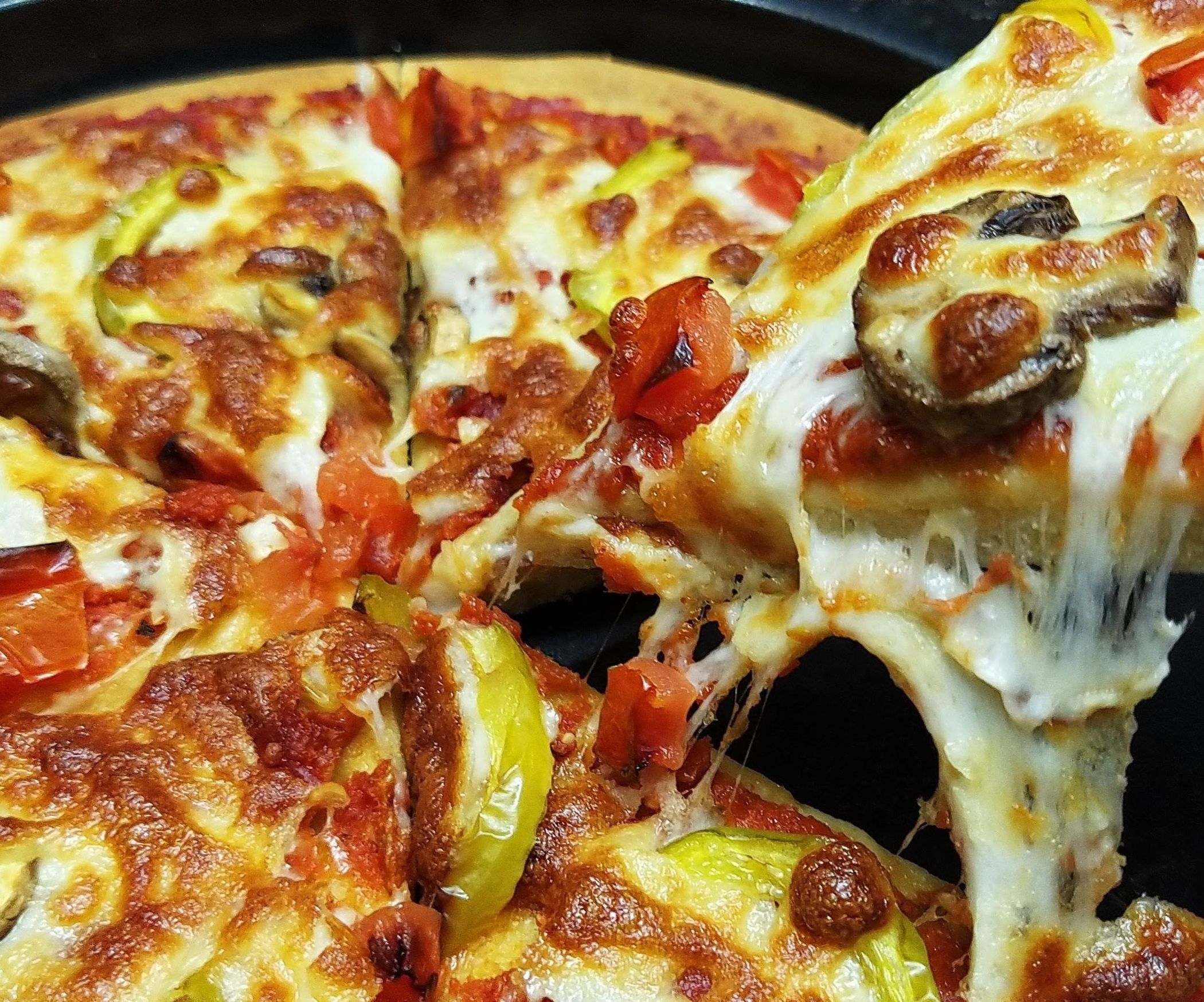 Farm House Pizza - Domino's Style : 17 Steps (with Pictures ...