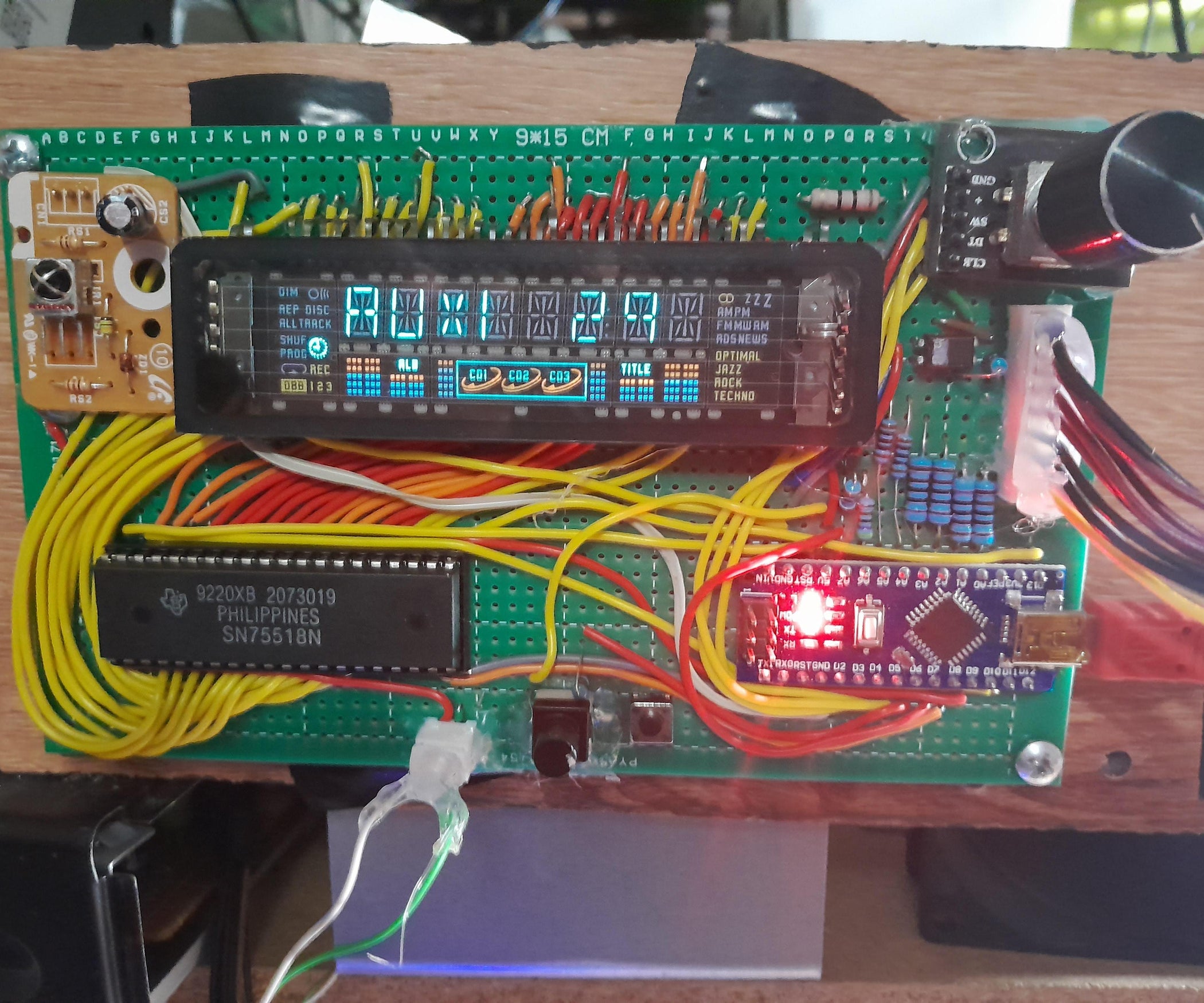 Vacuum Fluorescent Display Arduino : 3 Steps - Instructables