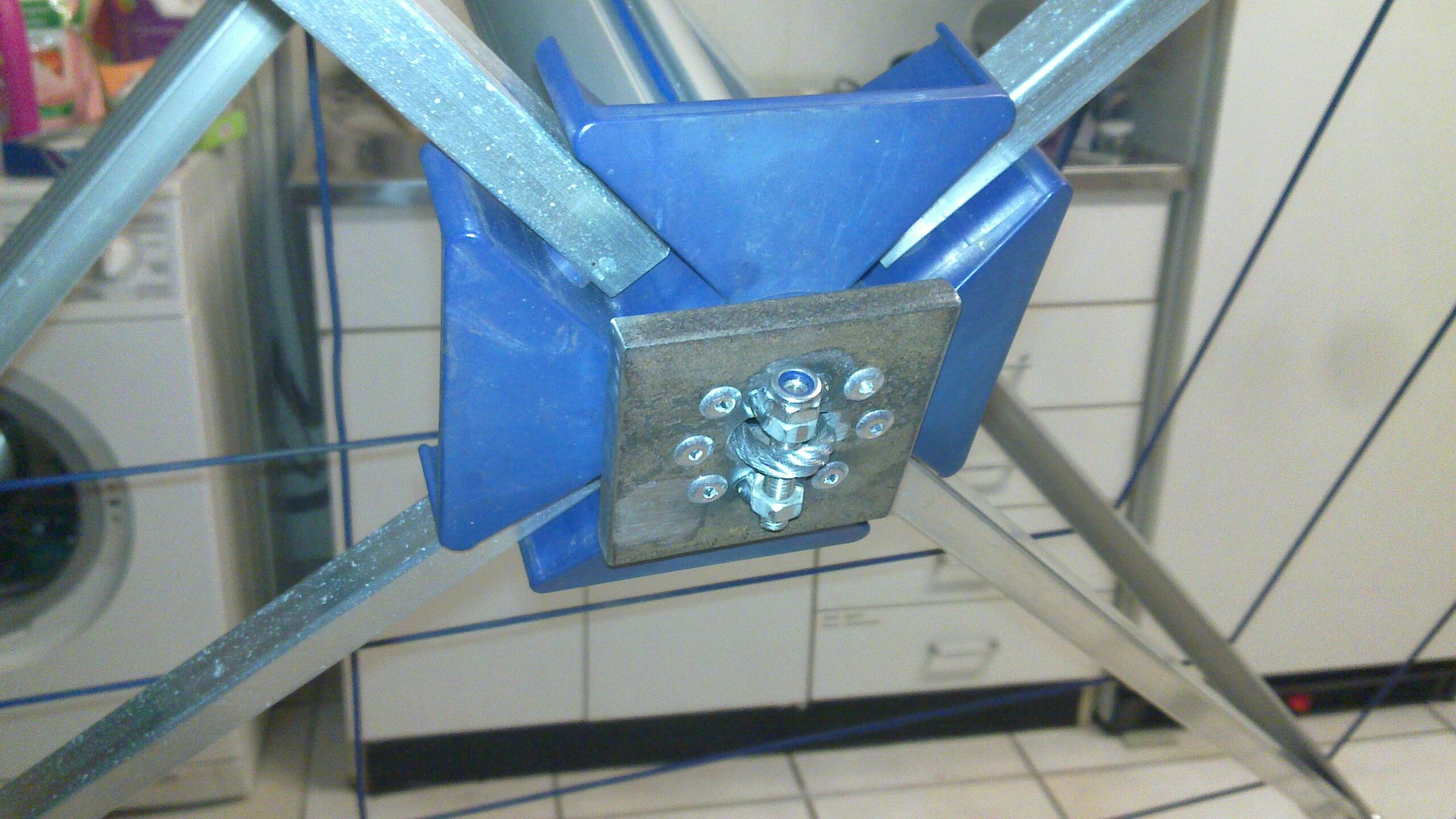 Height Adjustable Ceiling Clothes Line : 7 Steps (with Pictures ...