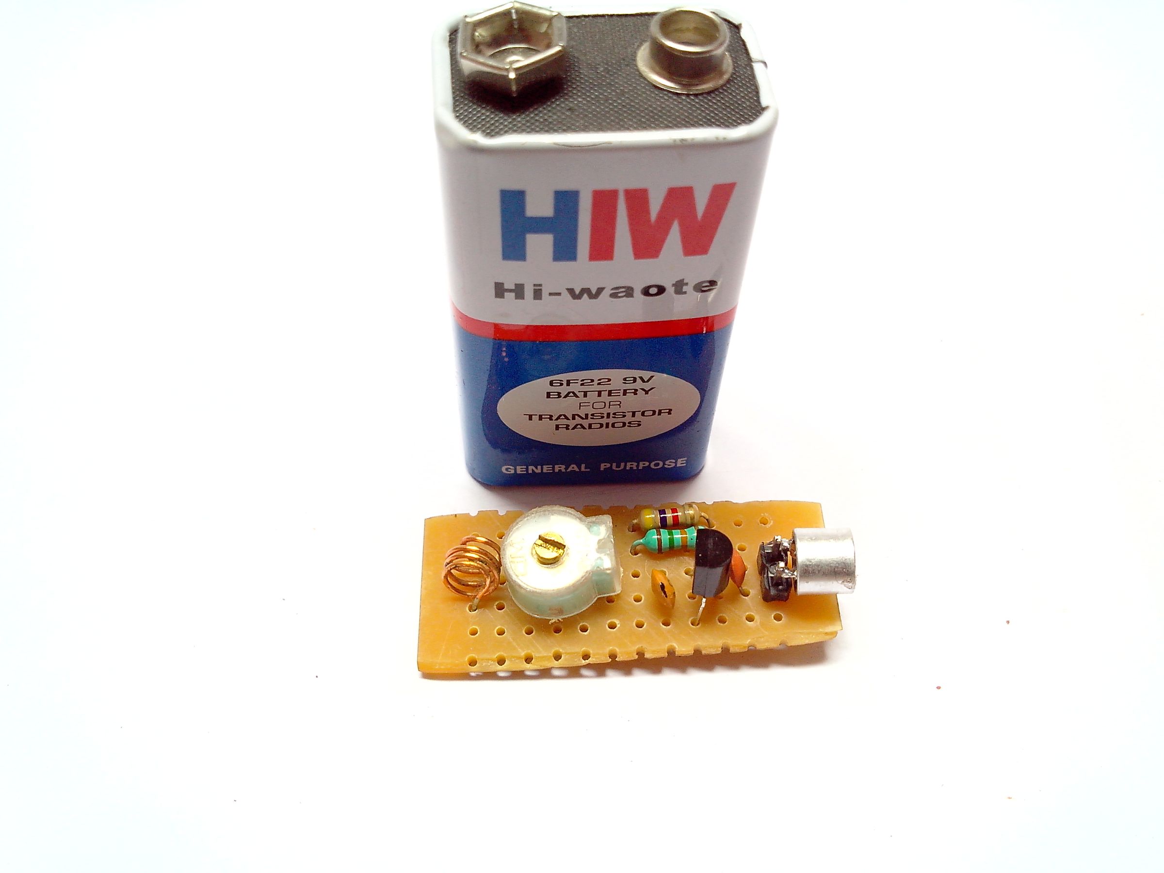 Mini Audio Transmitter : 8 Steps (with Pictures) - Instructables