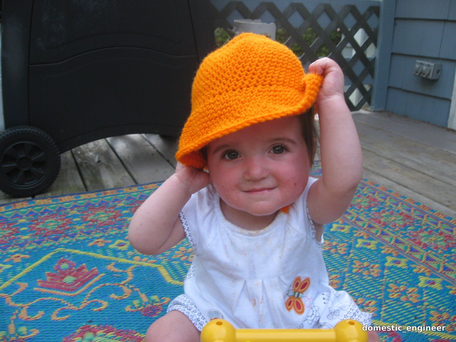 Simple Orange Sun Hat - Instructables