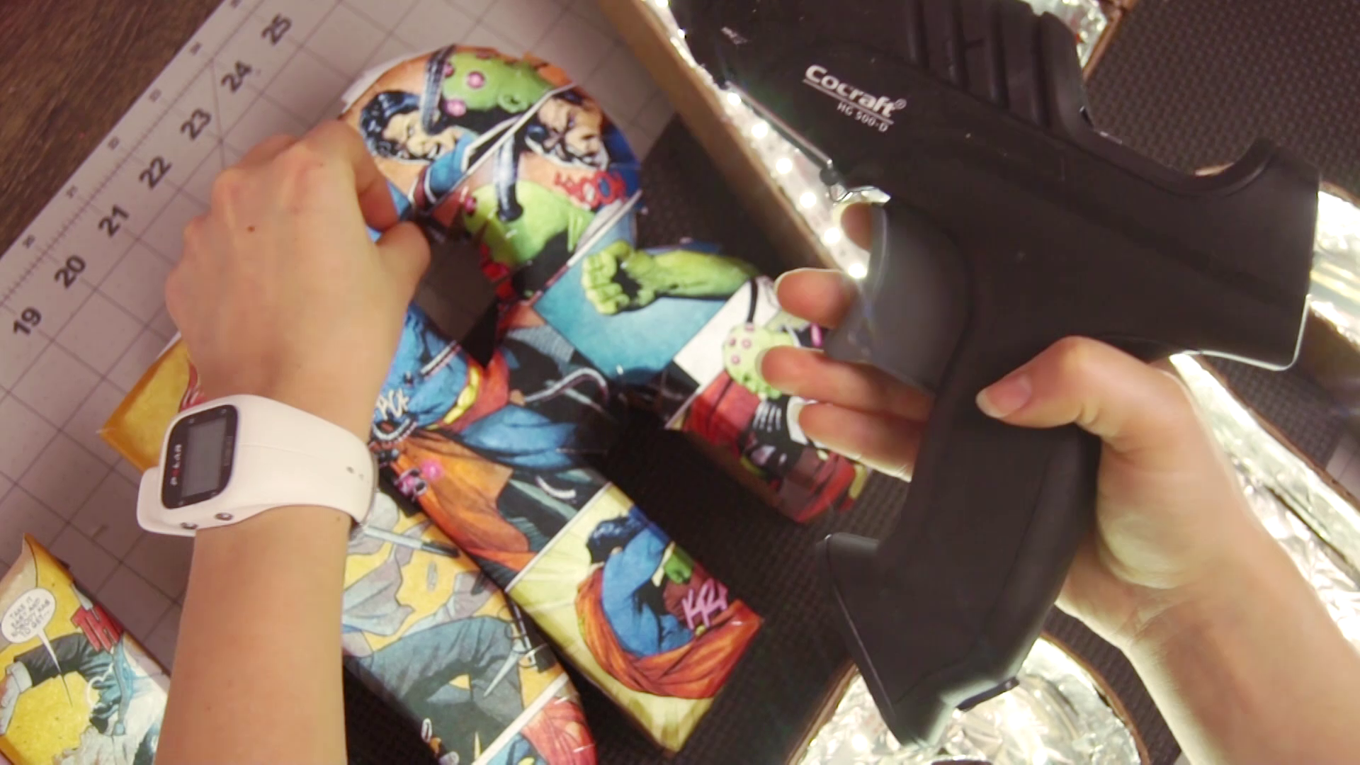 Comic Book LED Sign : 18 Steps (with Pictures) - Instructables