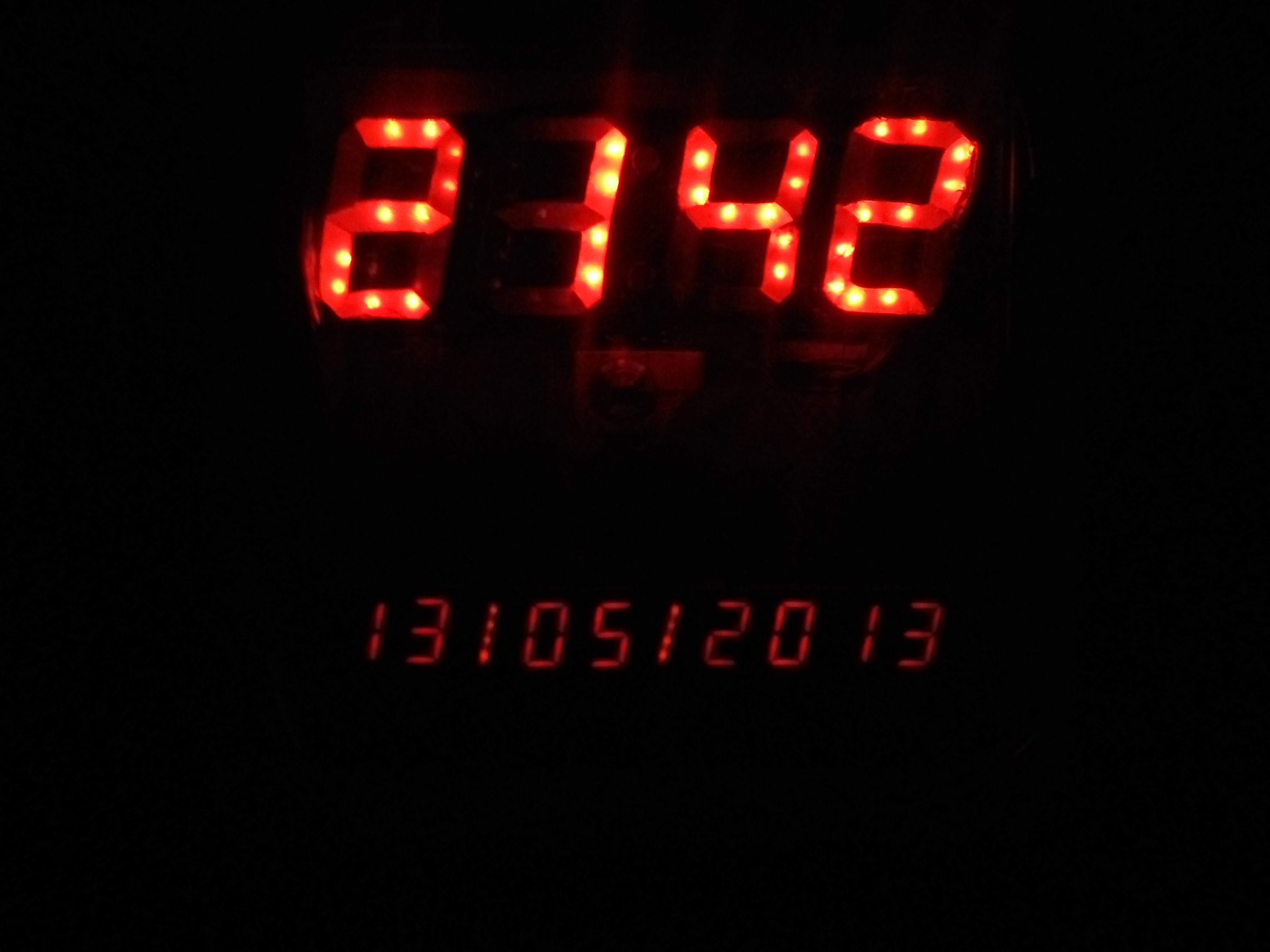 Multi Color Digital Clock : 5 Steps - Instructables