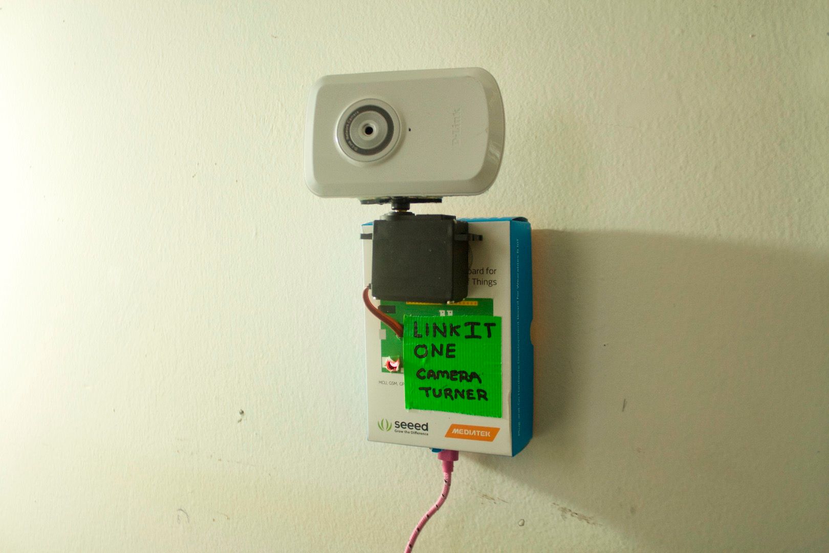 LinkIt One Wifi Cam Turner Control : 6 Steps - Instructables