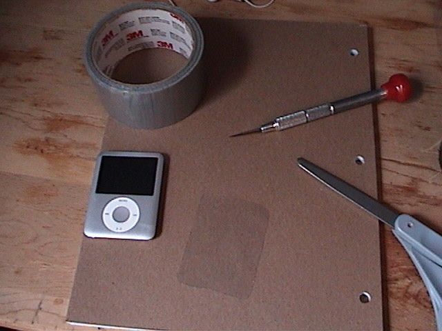 Ipod Costume Duct Tape