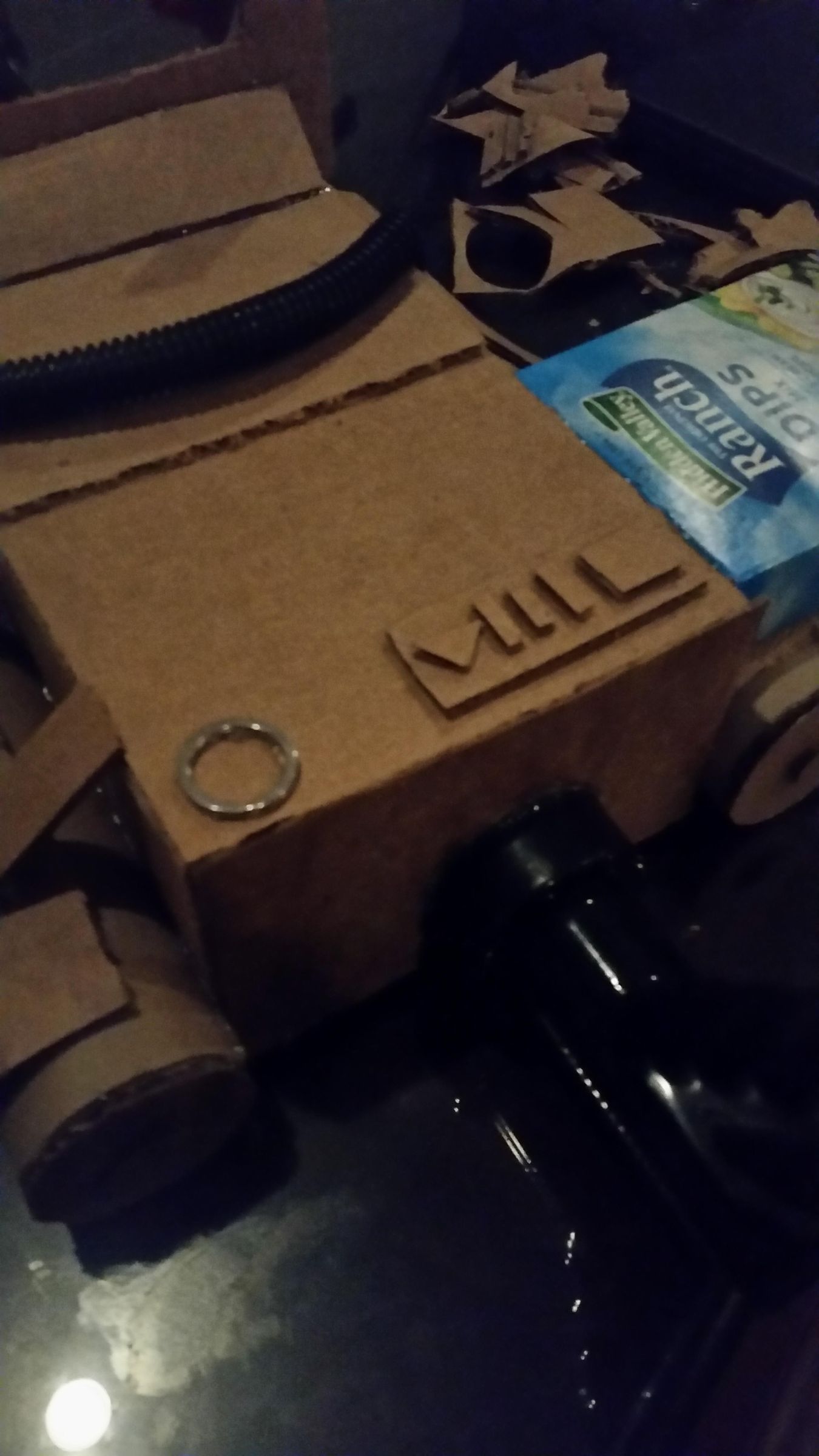 DIY Minigun Cardboard Halloween Prop : 11 Steps - Instructables