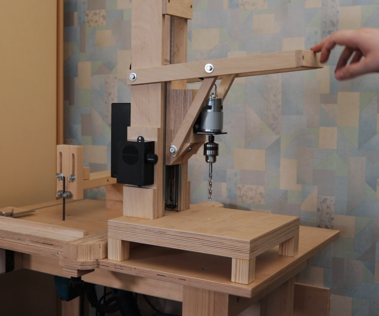 Making the Drill Press. Is It Worth It?! [Build + Tests] : 17 Steps ...