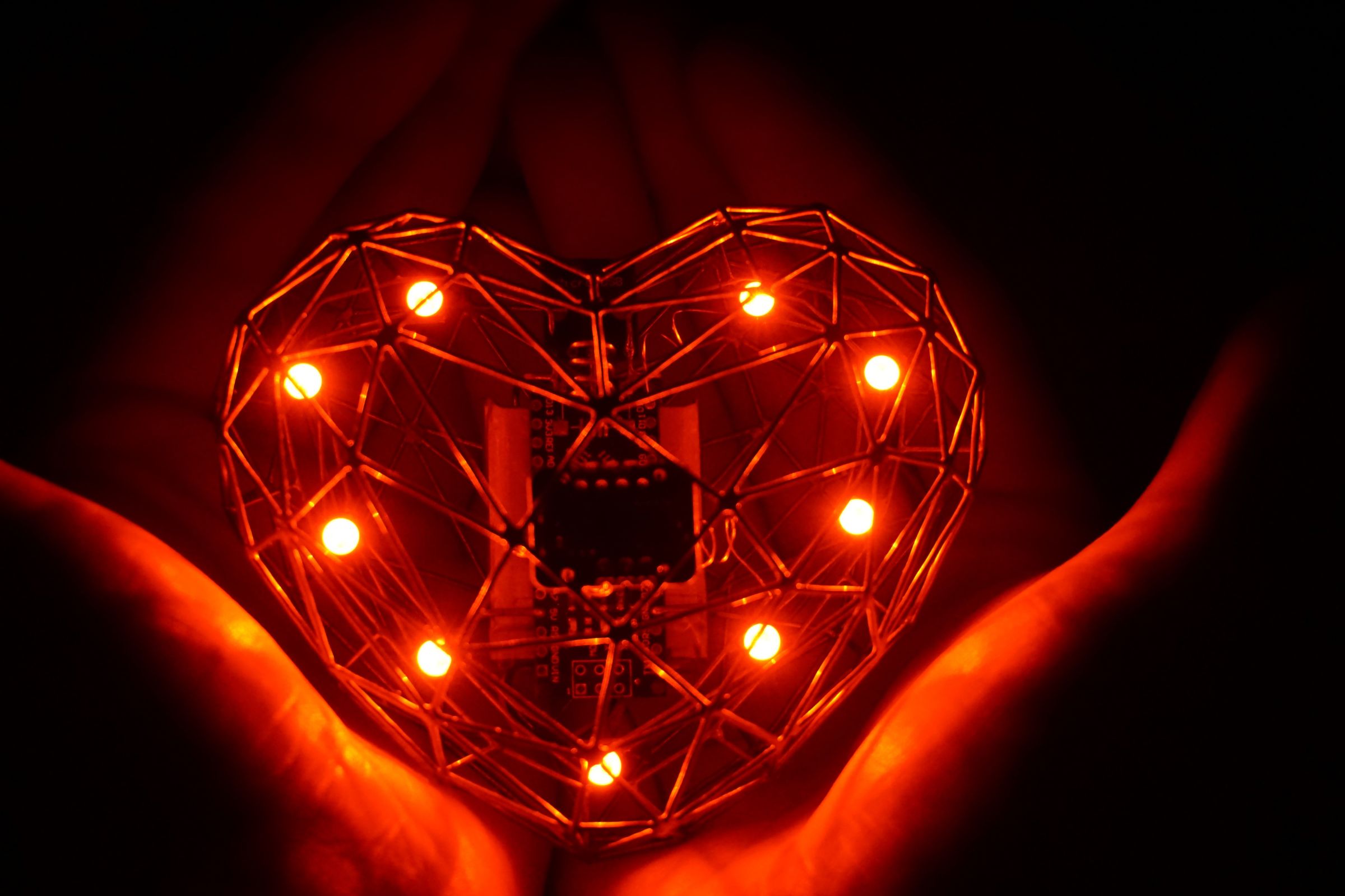 Beating LED Heart : 10 Steps (with Pictures) - Instructables