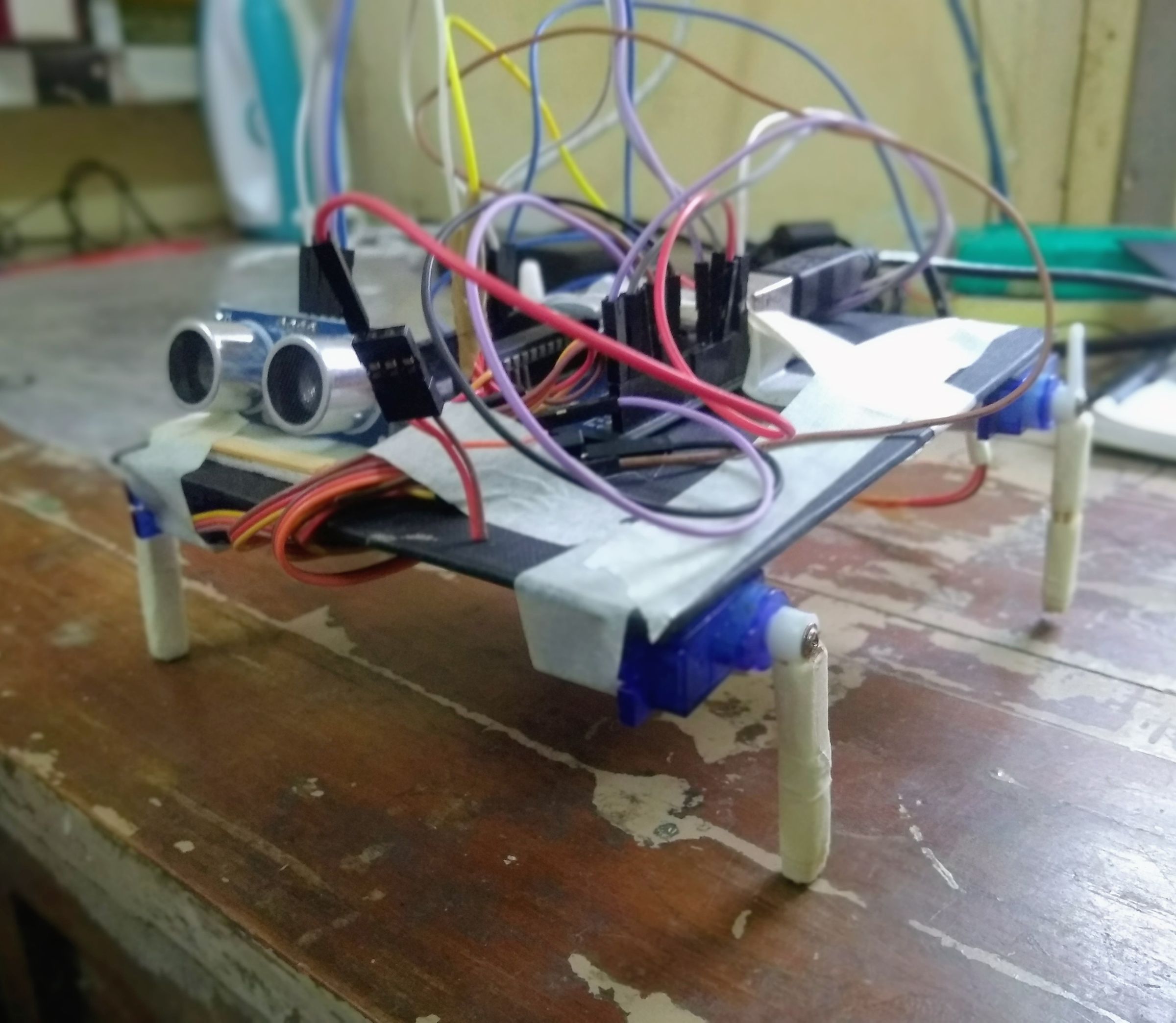 Self Walking Robot : 7 Steps - Instructables