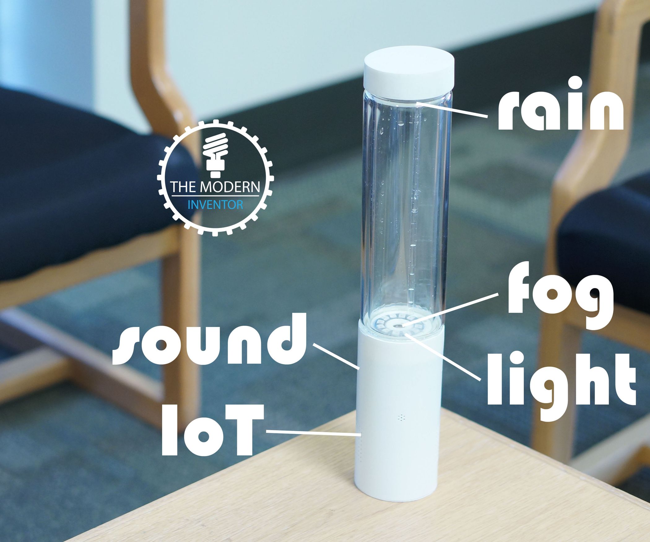 Storm Glass - the Weather Forecasting Lamp That Simulates Real Weather ...