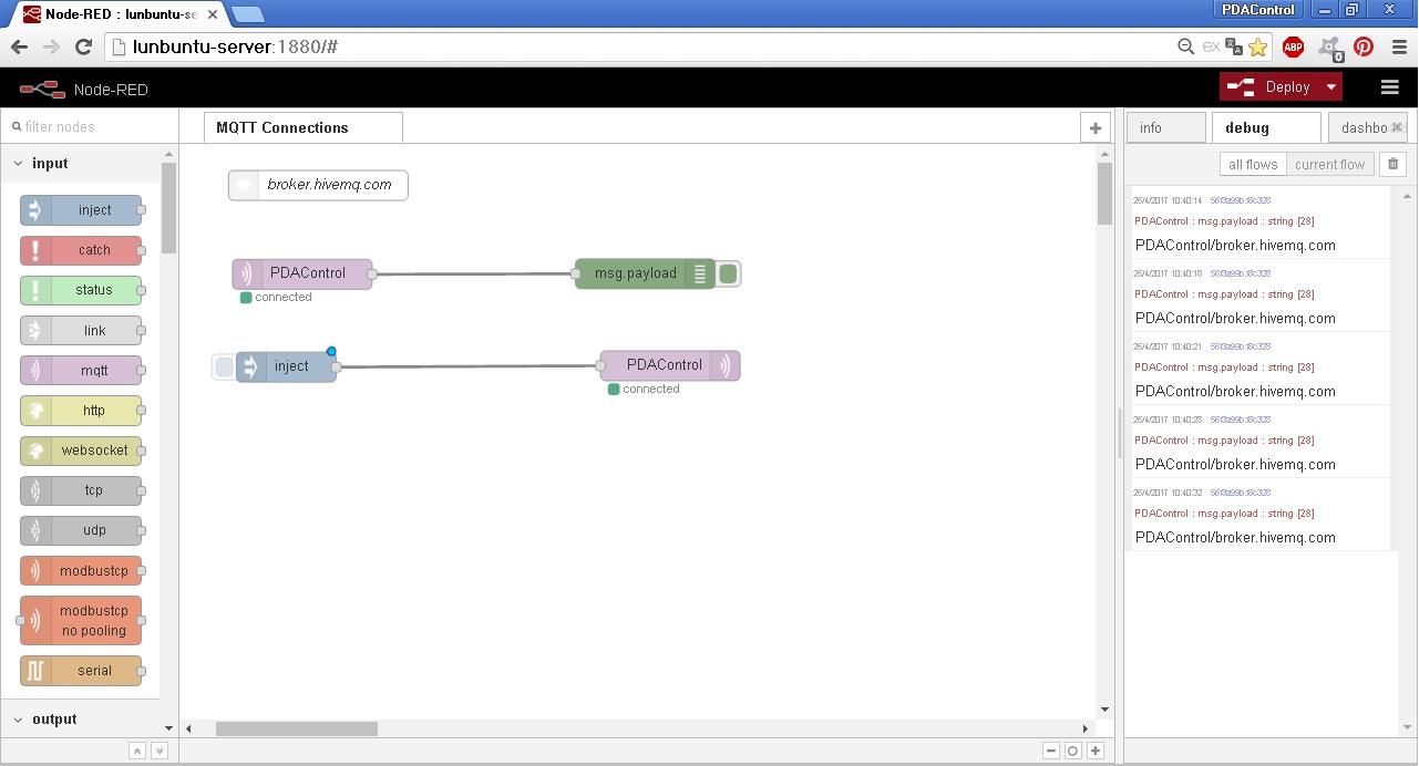 ESP8266 & Public "Free" MQTT Broker HiveMQ & Node-RED : 6 Steps (with ...