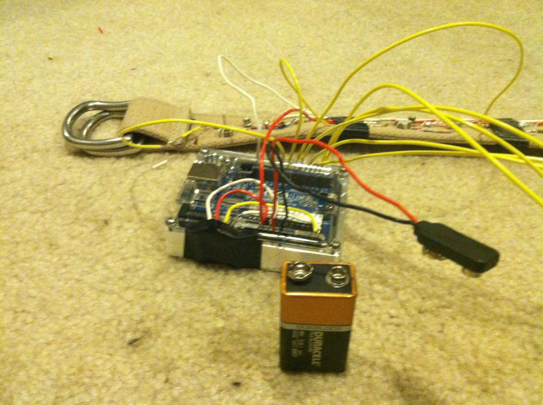 How to Make a Tactile Feedback Compass Belt : 7 Steps (with Pictures ...