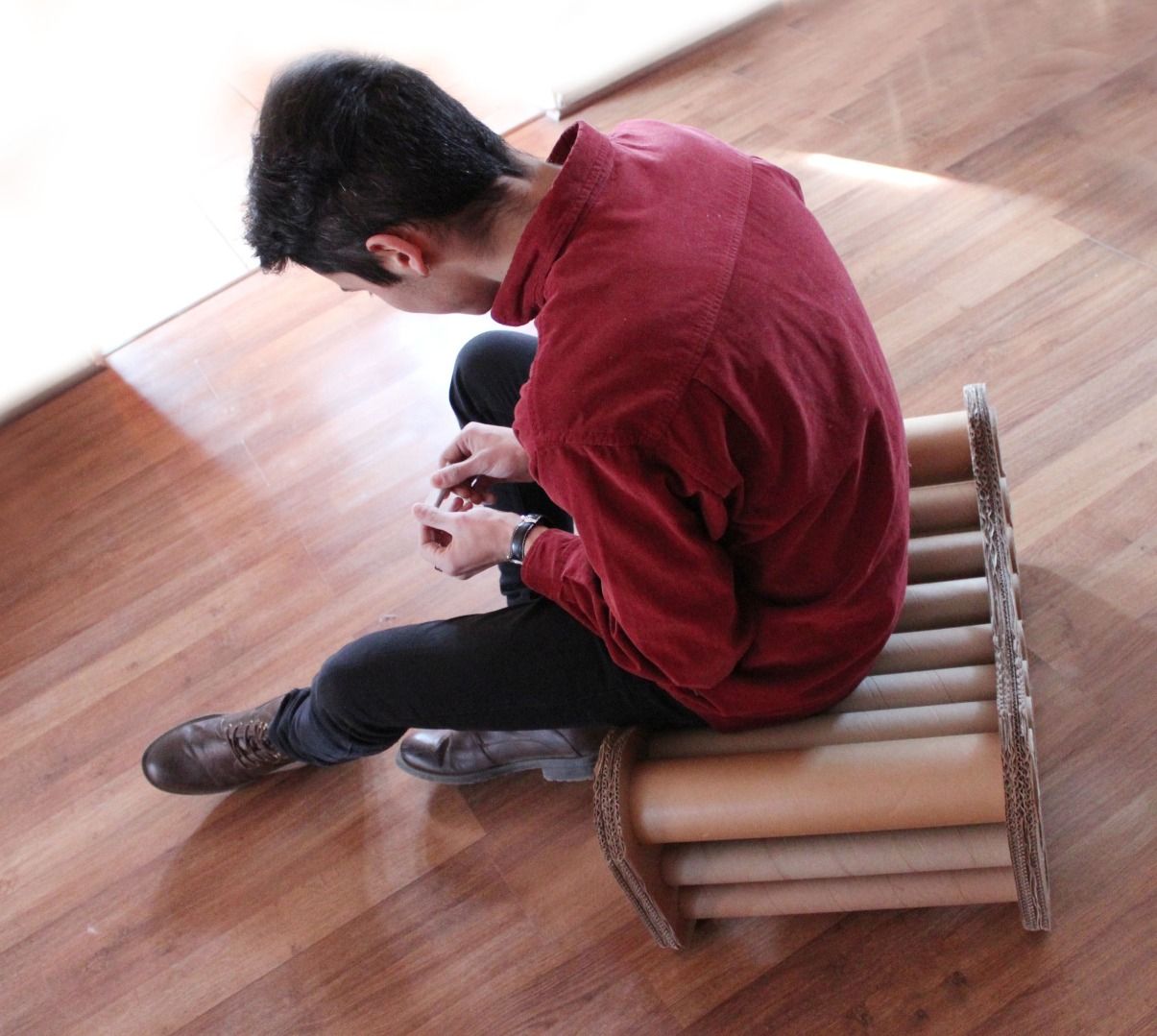 Casual Cardboard Stool : 6 Steps (with Pictures) - Instructables