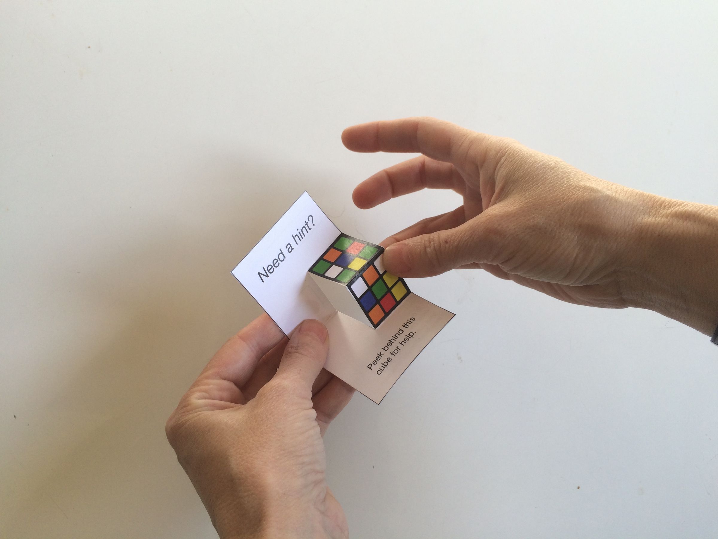 The Amazing Paper Puzzle Box: Rubik's Cube or Calendar : 9 Steps (with ...