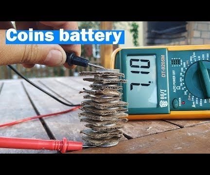 How to Make a Coin Battery at Home : 8 Steps - Instructables