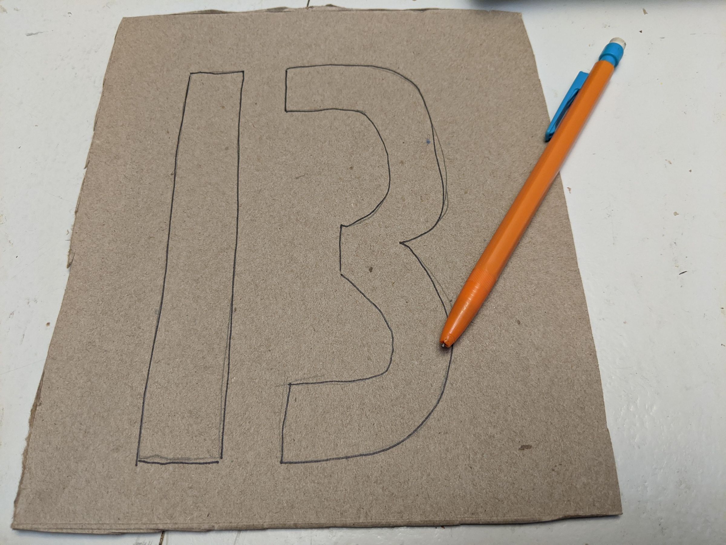 Paperboard Stencil Letters : 5 Steps - Instructables