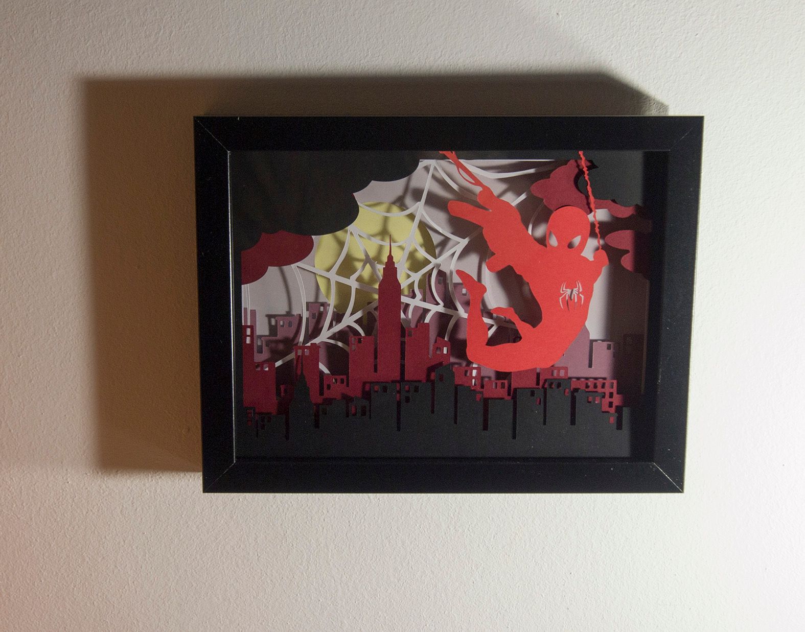 Spiderman Papercut Frame : 7 Steps (with Pictures) - Instructables