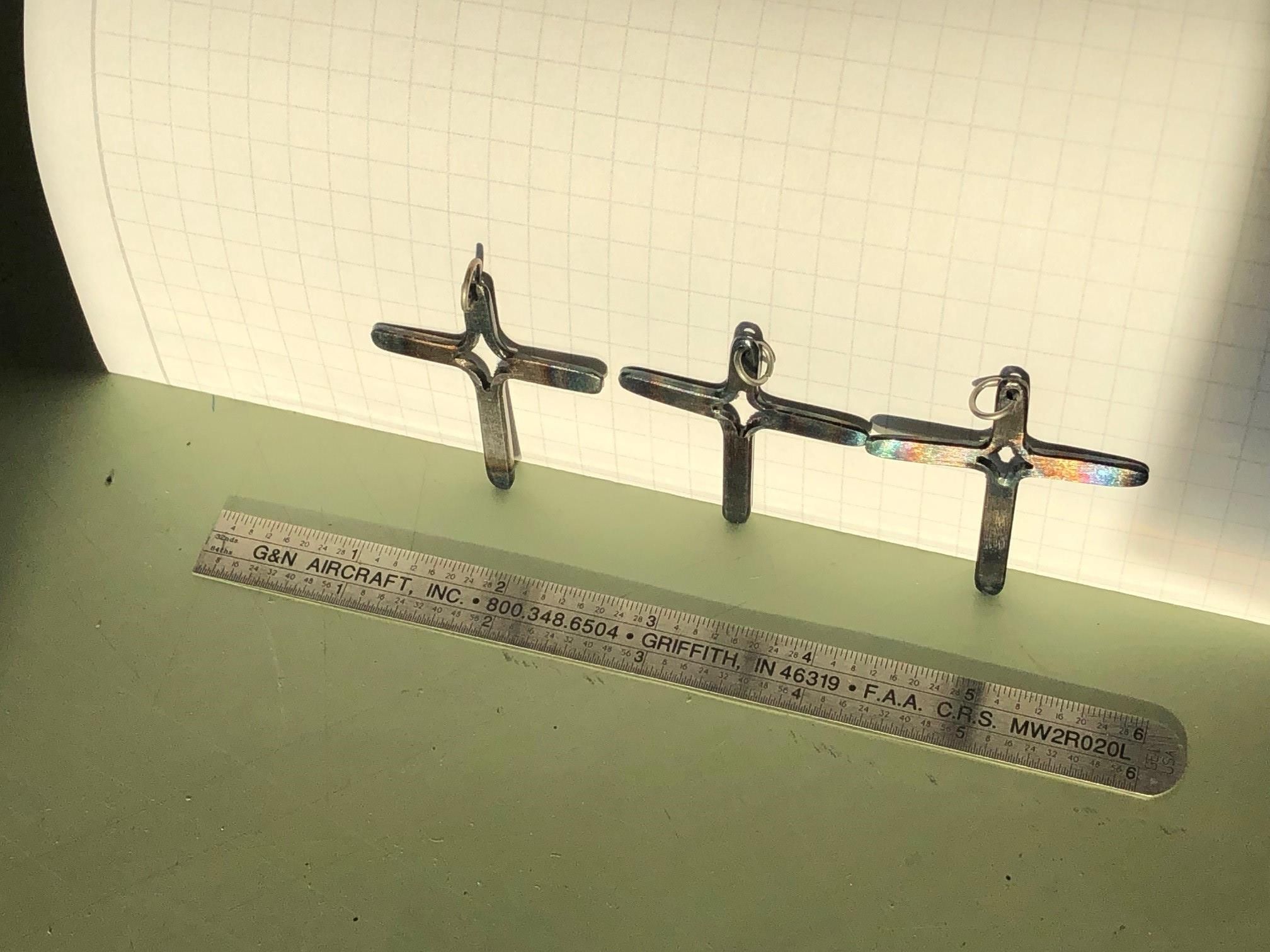 Forged Split Steel Cross Simply Done : 11 Steps (with Pictures ...