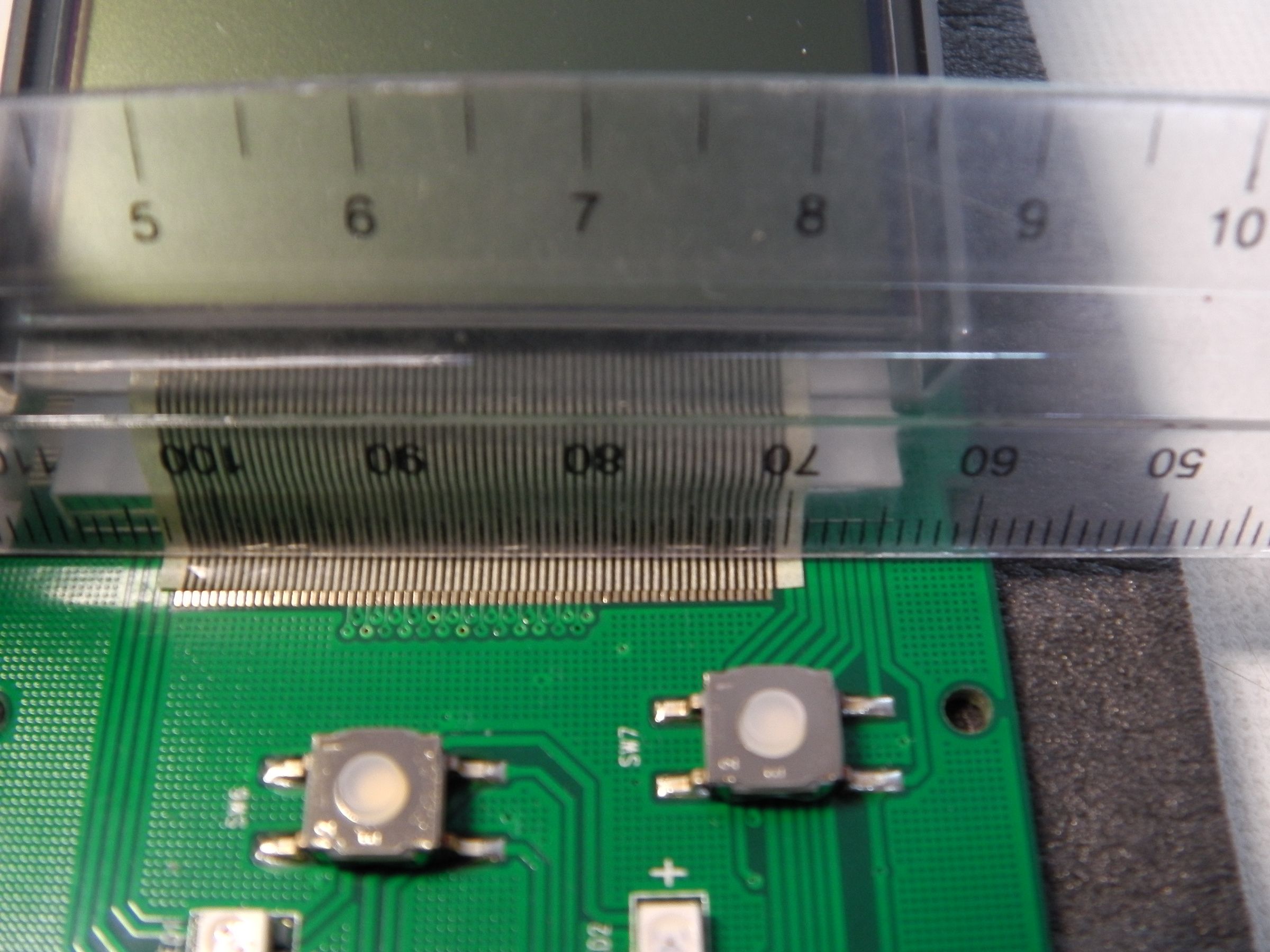 How to Remove and Re-attach LCD Ribbon From a PCB With a Fine Pitch : 9 ...