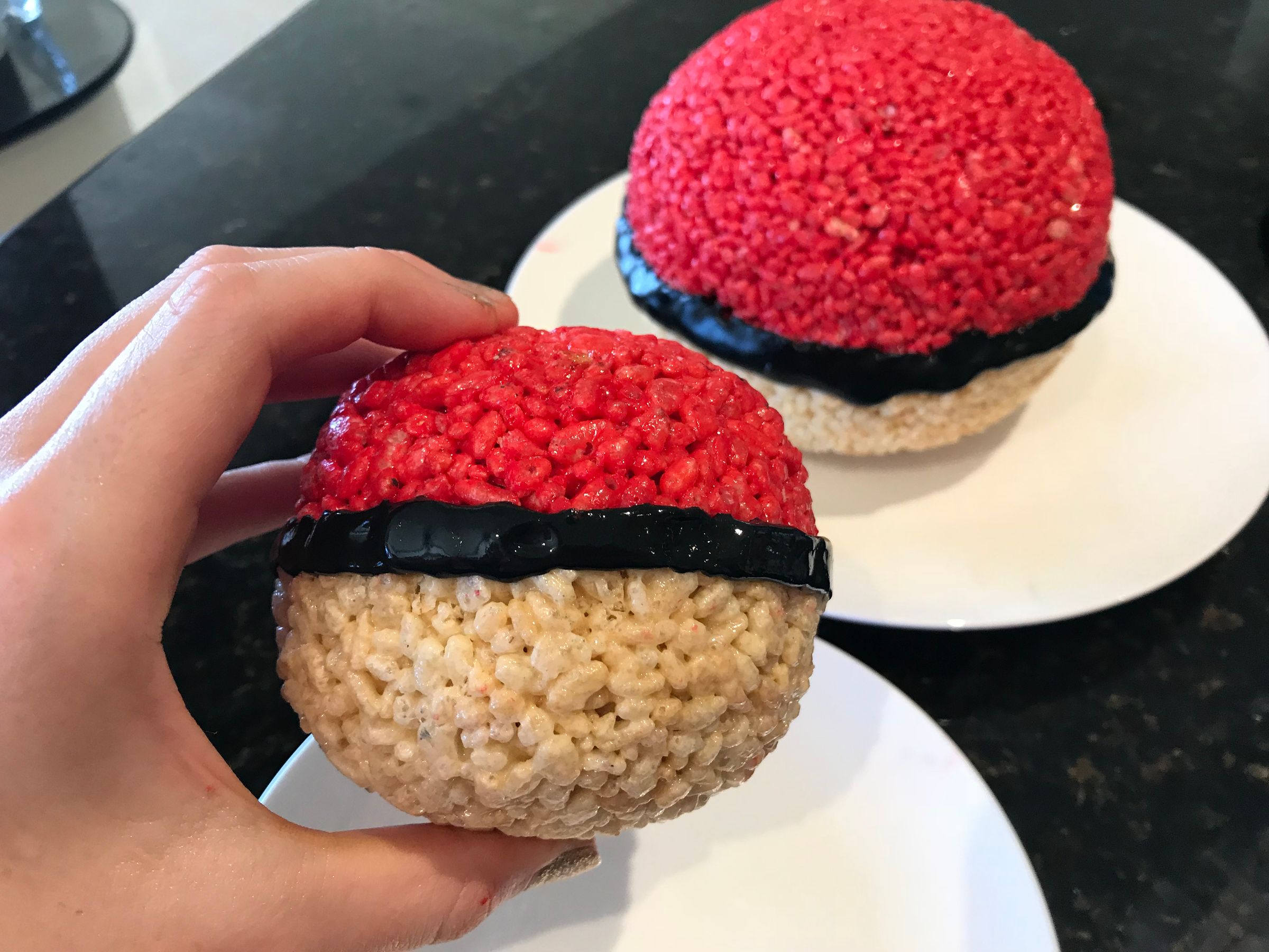 Poke-pumpkins / Pokemon Rice Crispy Ball : 8 Steps (with Pictures ...