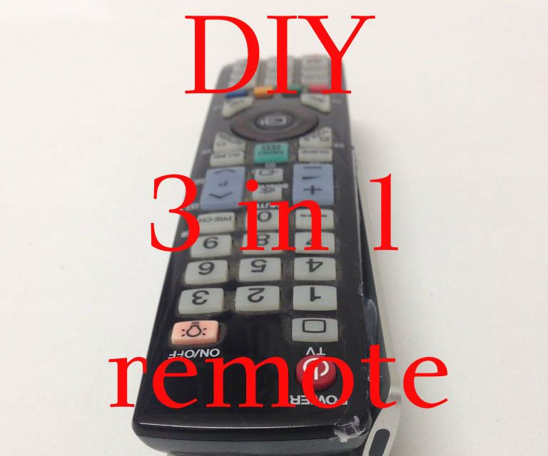 3 in 1 Remote : 3 Steps (with Pictures) - Instructables