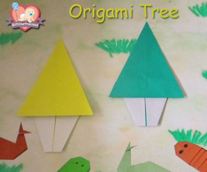 Simple Step by Step Origami Tree Instructions : 4 Steps - Instructables