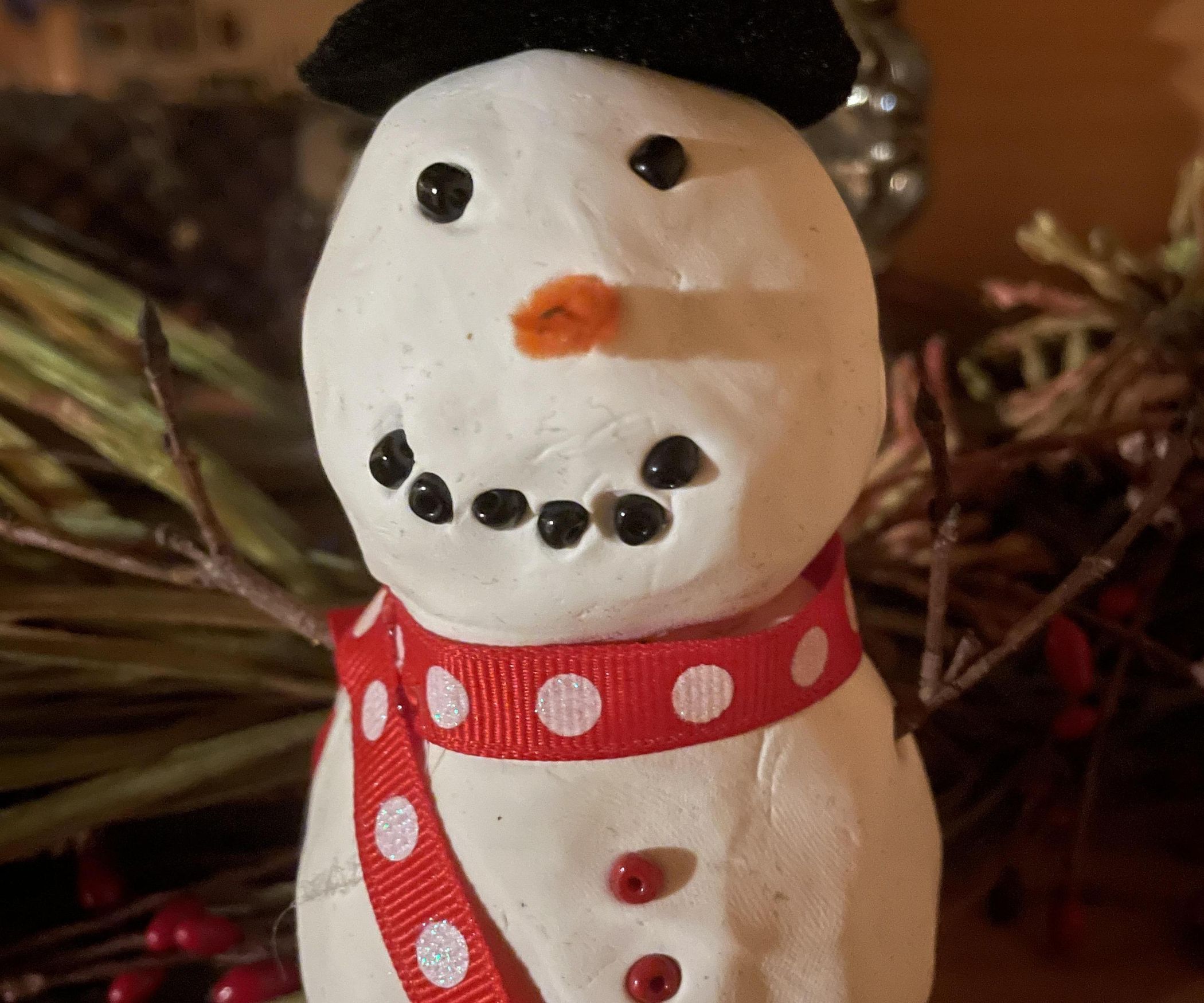 3D Snowman Sculpture - Instructables