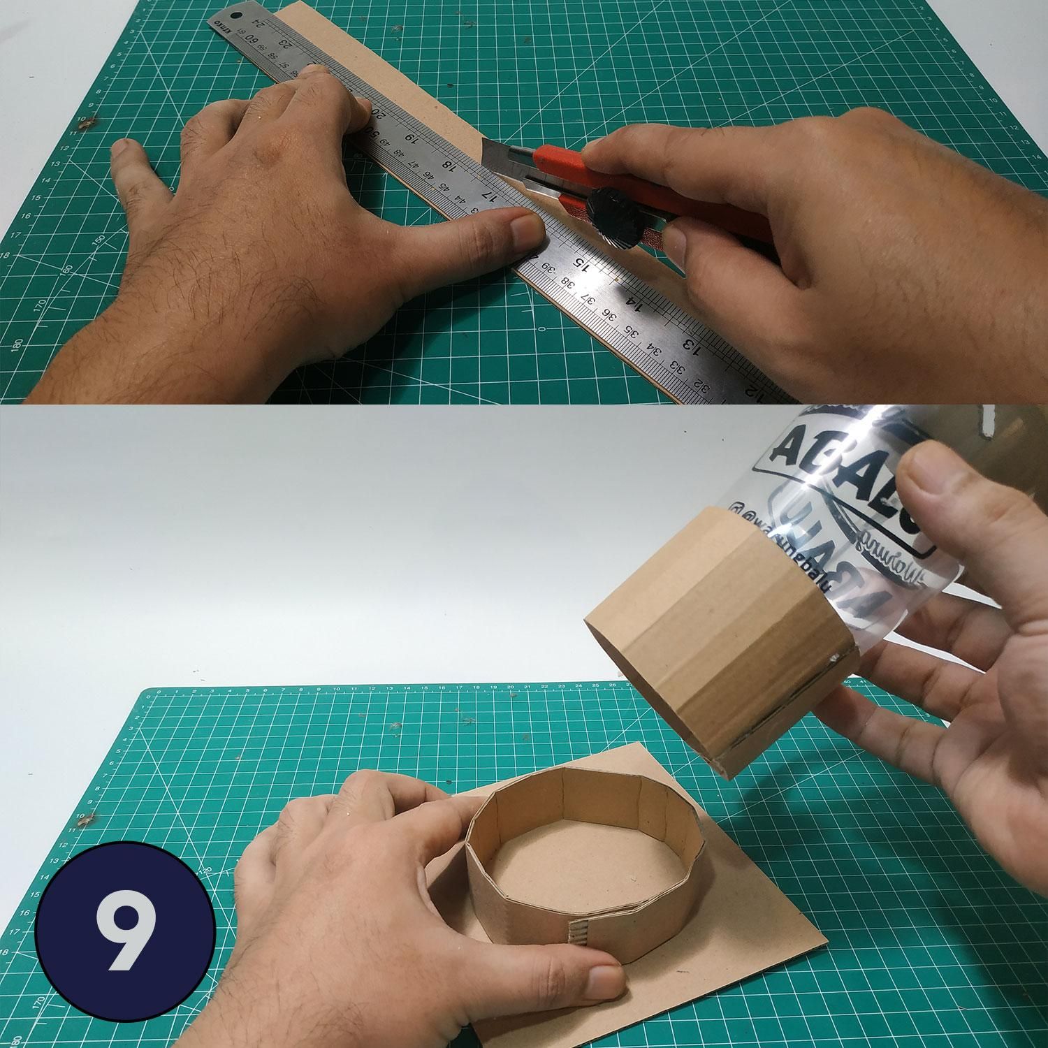 Plastic Cup Into Blender With Cardboard : 6 Steps (with Pictures ...