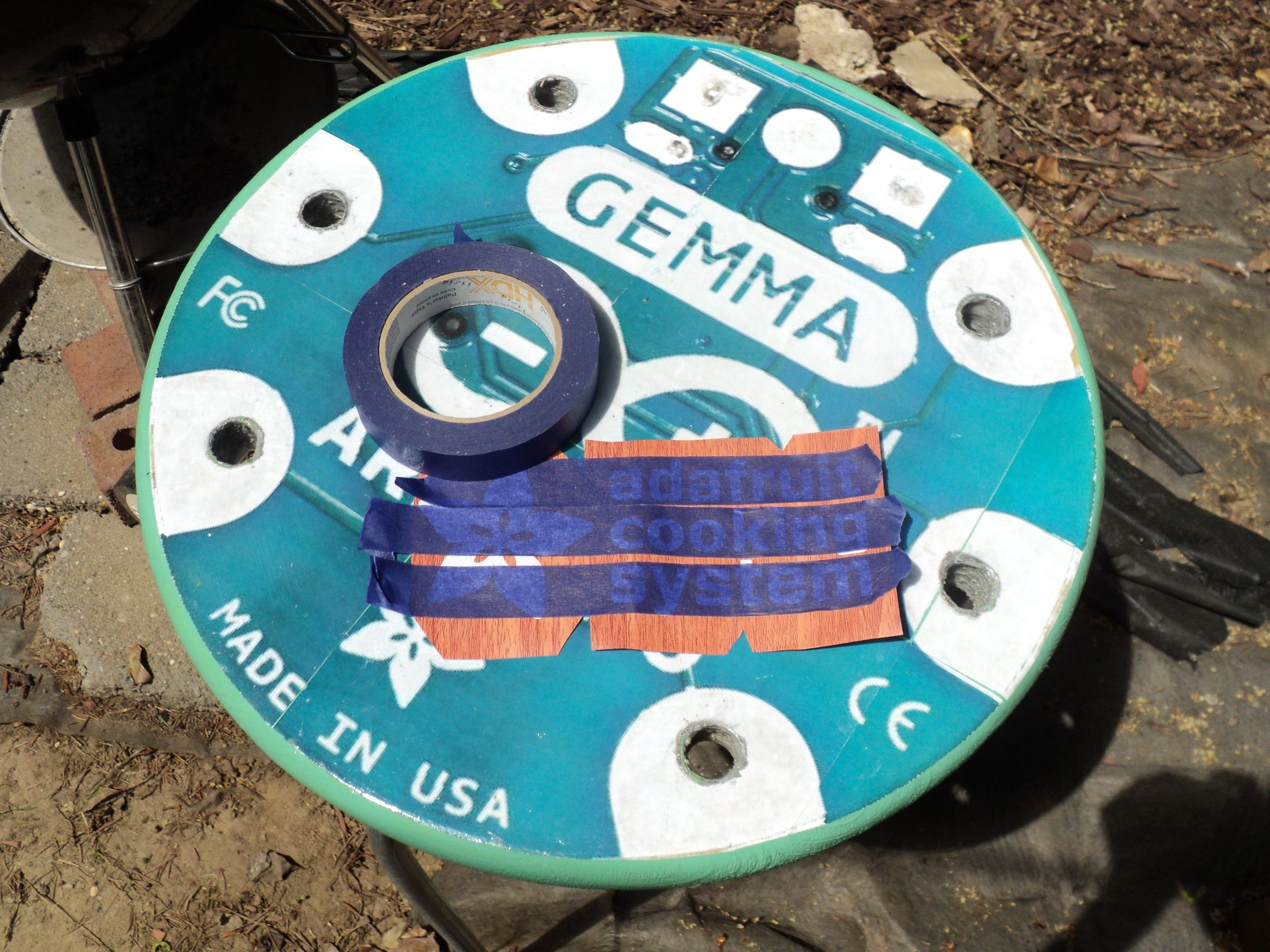 Giant Arduino GEMMA Side Table : 5 Steps (with Pictures) - Instructables