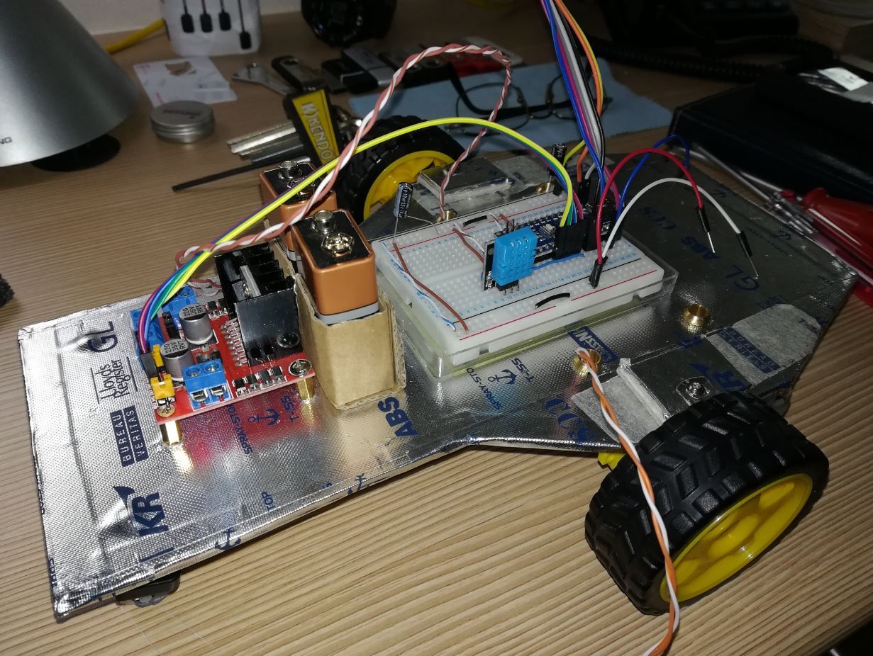 Maverick - Remote Controlled Bidirectional Communication Car : 17 Steps ...