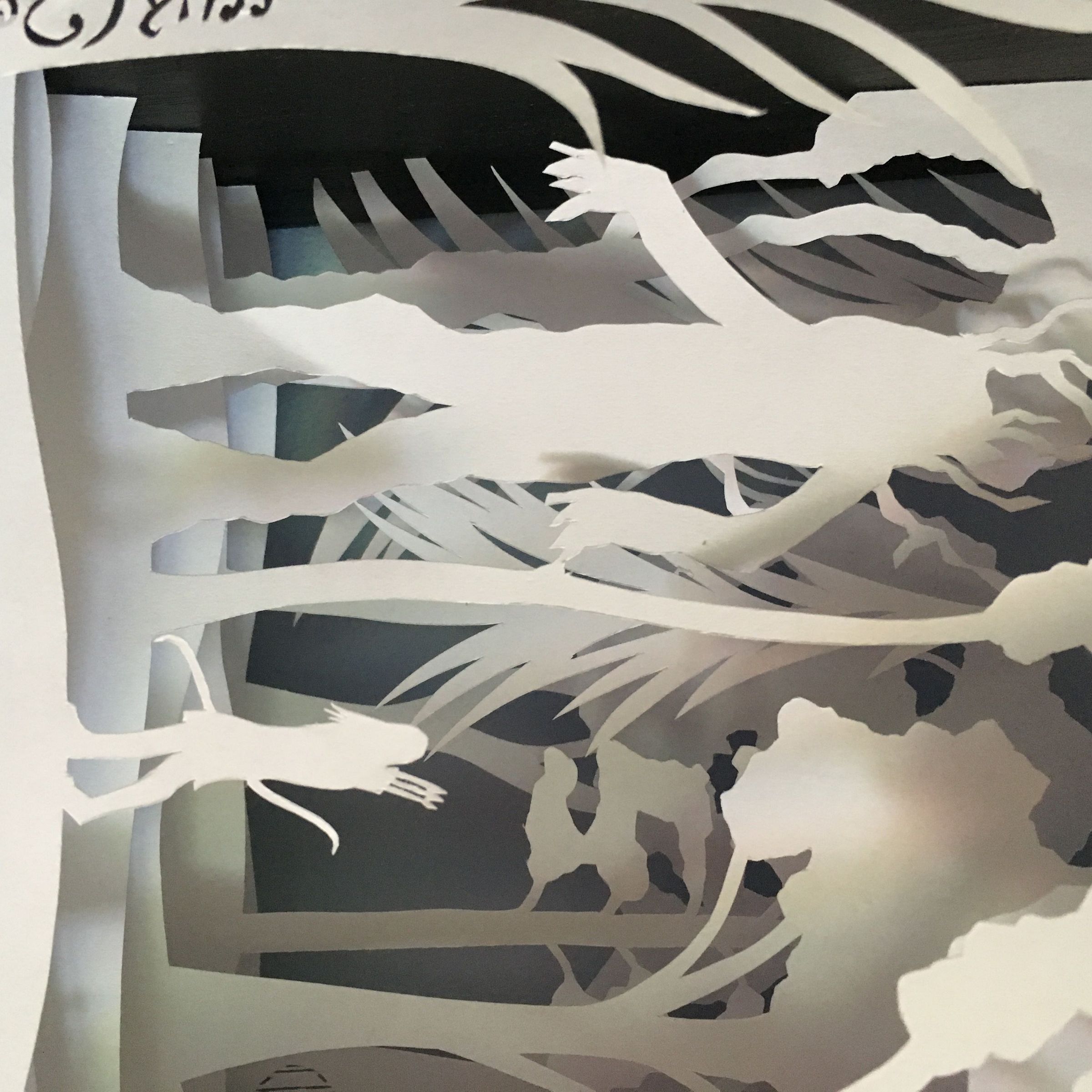 Lord of the Rings-themed Layer Papercutting : 10 Steps (with Pictures ...