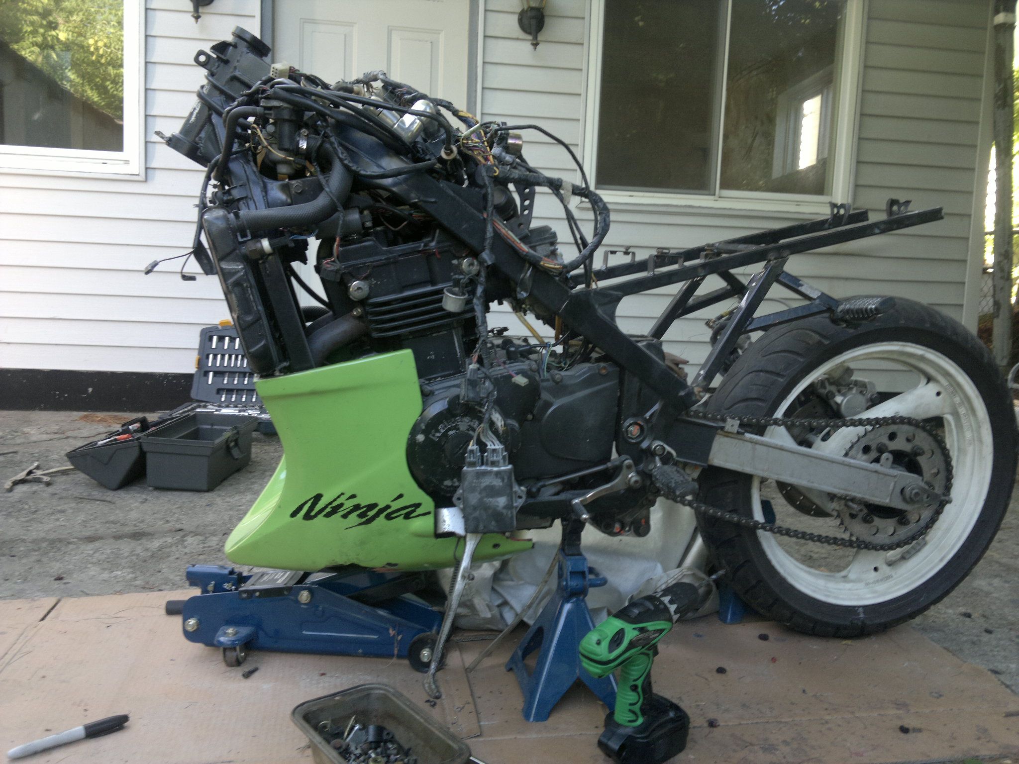 1993 EX500 Race Bike - Complete Rebuild : 7 Steps (with Pictures ...