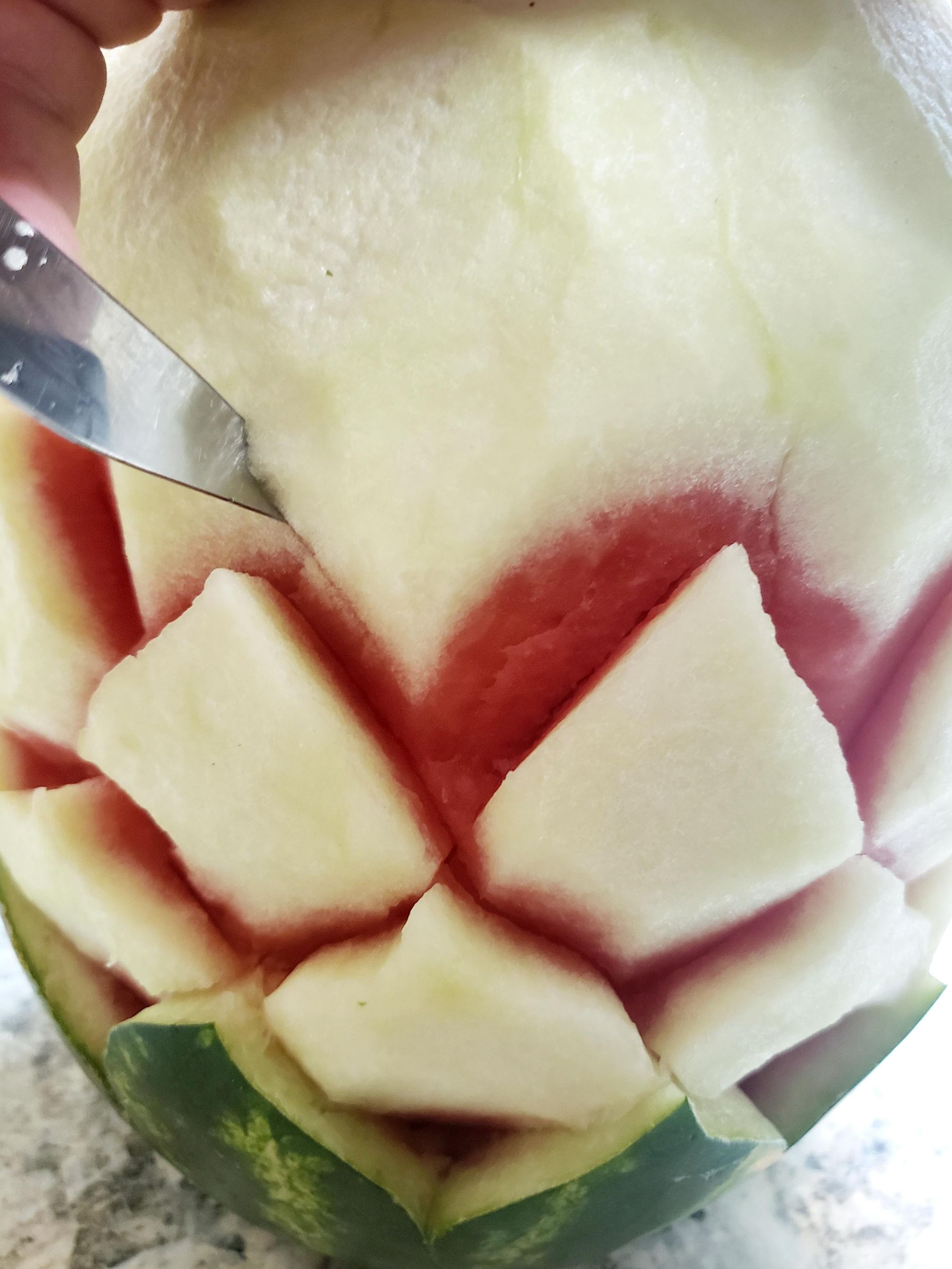 Watermelon Lotus Flower Carving! : 17 Steps (with Pictures) - Instructables