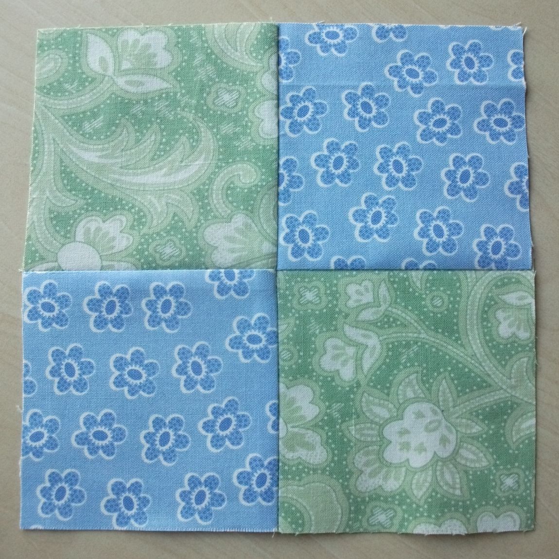 Quilting Basics : 4 Patch Block : 5 Steps - Instructables