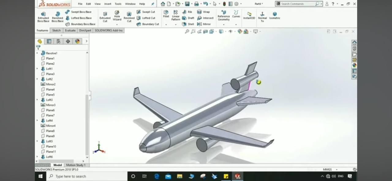 AEROPLANE SOLIDWORKS PROJECT (UMPSA) : 7 Steps - Instructables