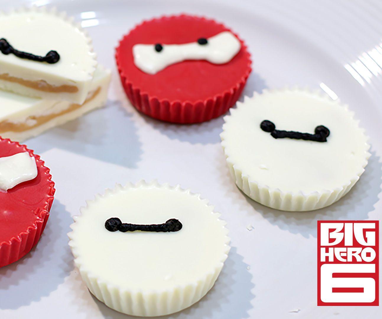 Big Hero 6 Baymax Peanut Butter Cups : 11 Steps (with Pictures ...