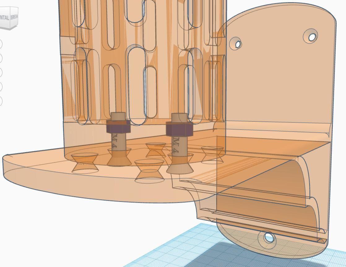 BIG PAPER ROLL SUPPORT/SOPORTE ROLLO DE PAPEL - Instructables