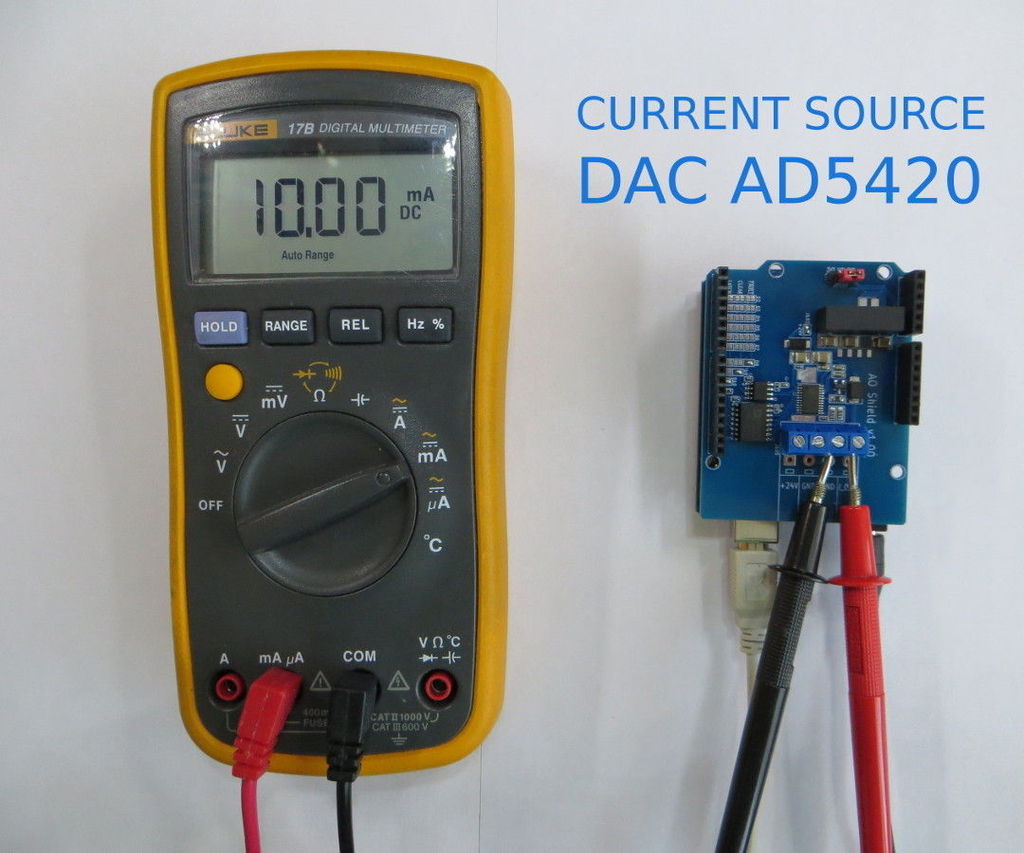 Current Source DAC AD5420 and Arduino : 4 Steps (with Pictures ...