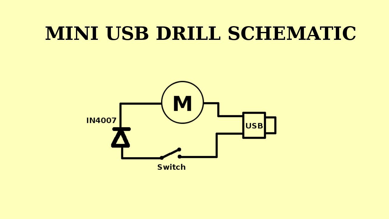 How to Make Mini USB Drill : 5 Steps (with Pictures) - Instructables